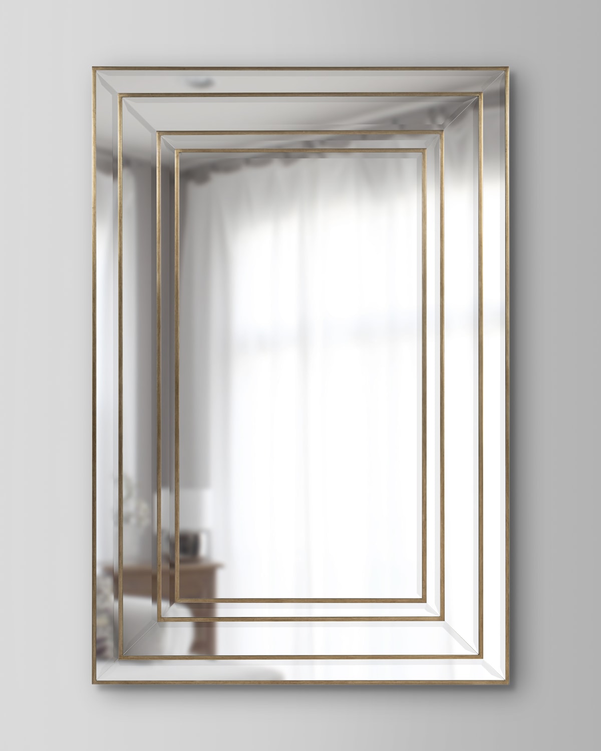 John-Richard Collection Scroll Mirror | Neiman Marcus