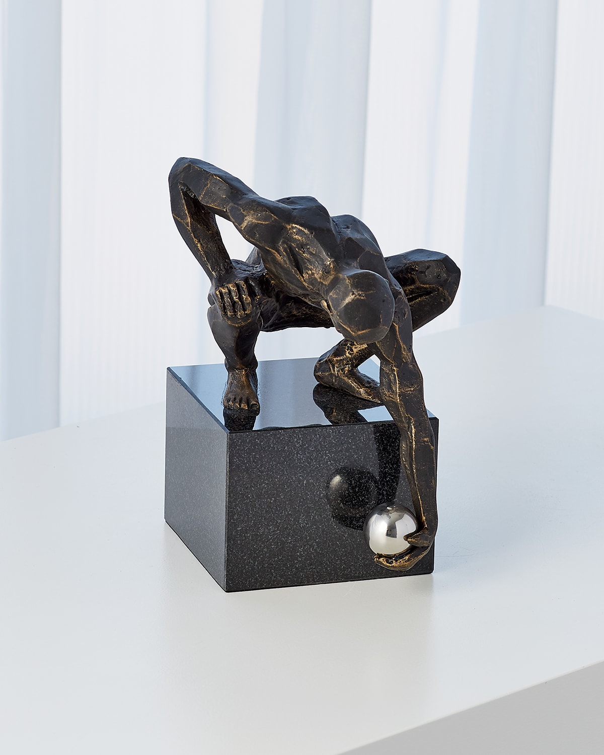 Global Views Hollow Head Small Sculpture | Neiman Marcus