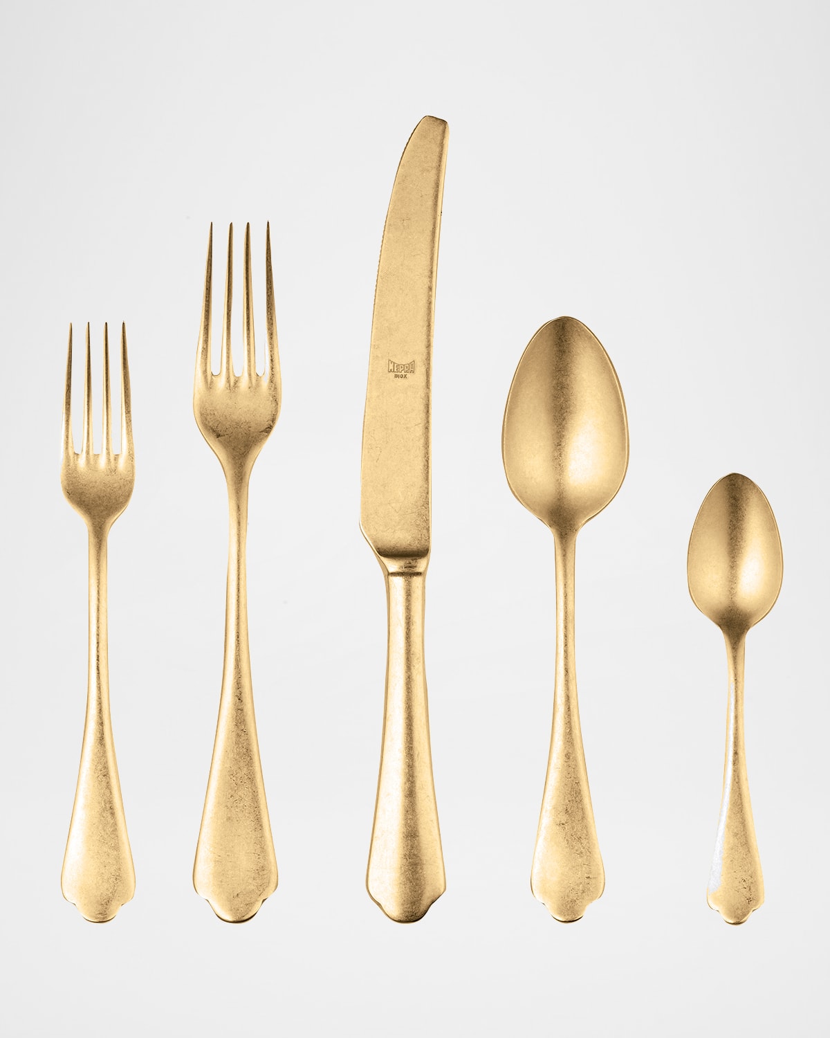 Mepra Dolce Vita Pewter 20-Piece Flatware Set | Neiman Marcus