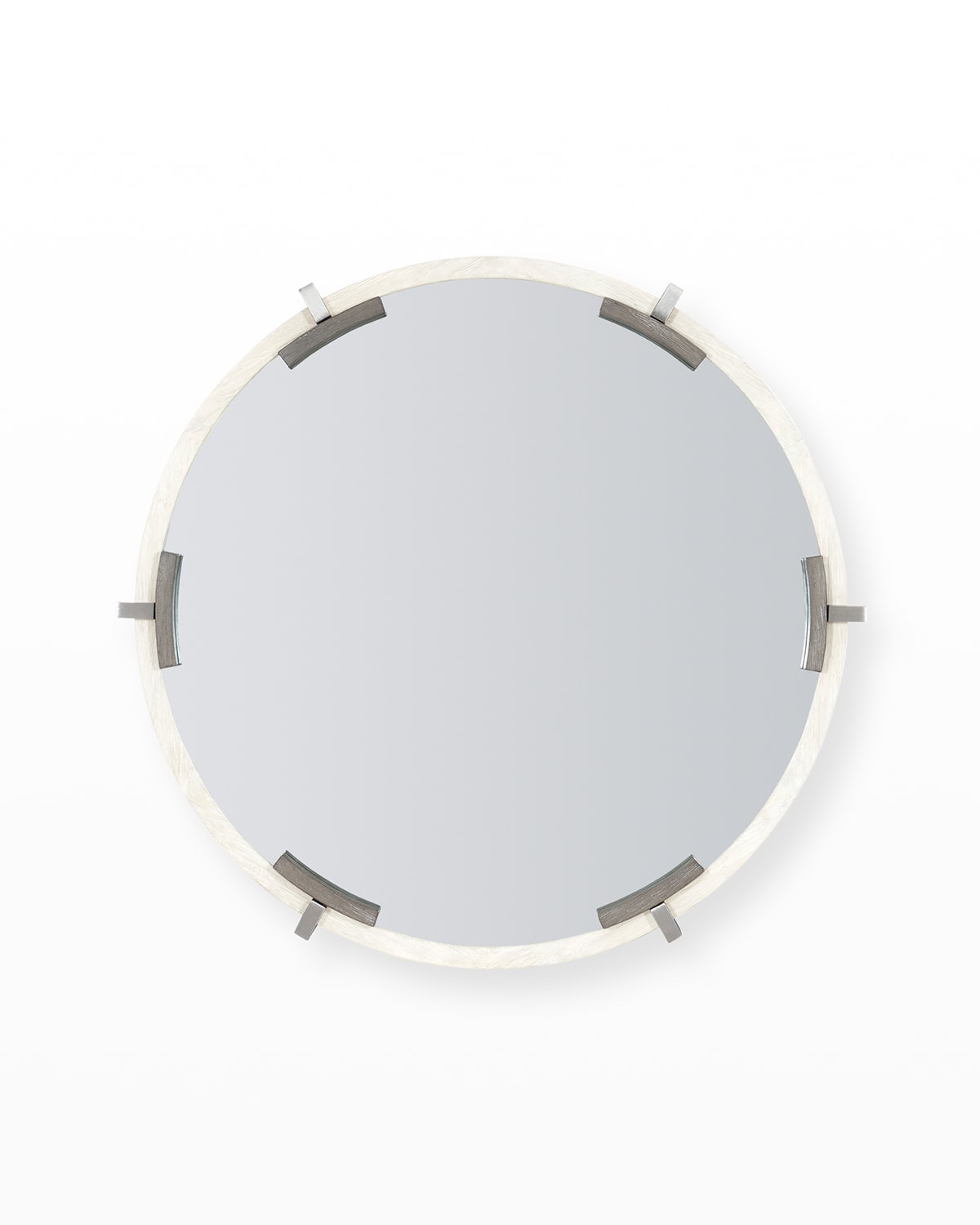 Bernhardt Linea Round Mirror | Neiman Marcus