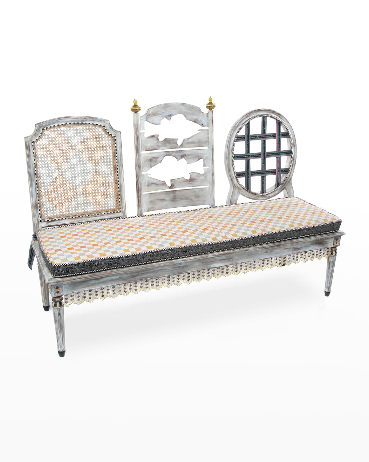 MacKenzie-Childs Marquee Bench | Neiman Marcus