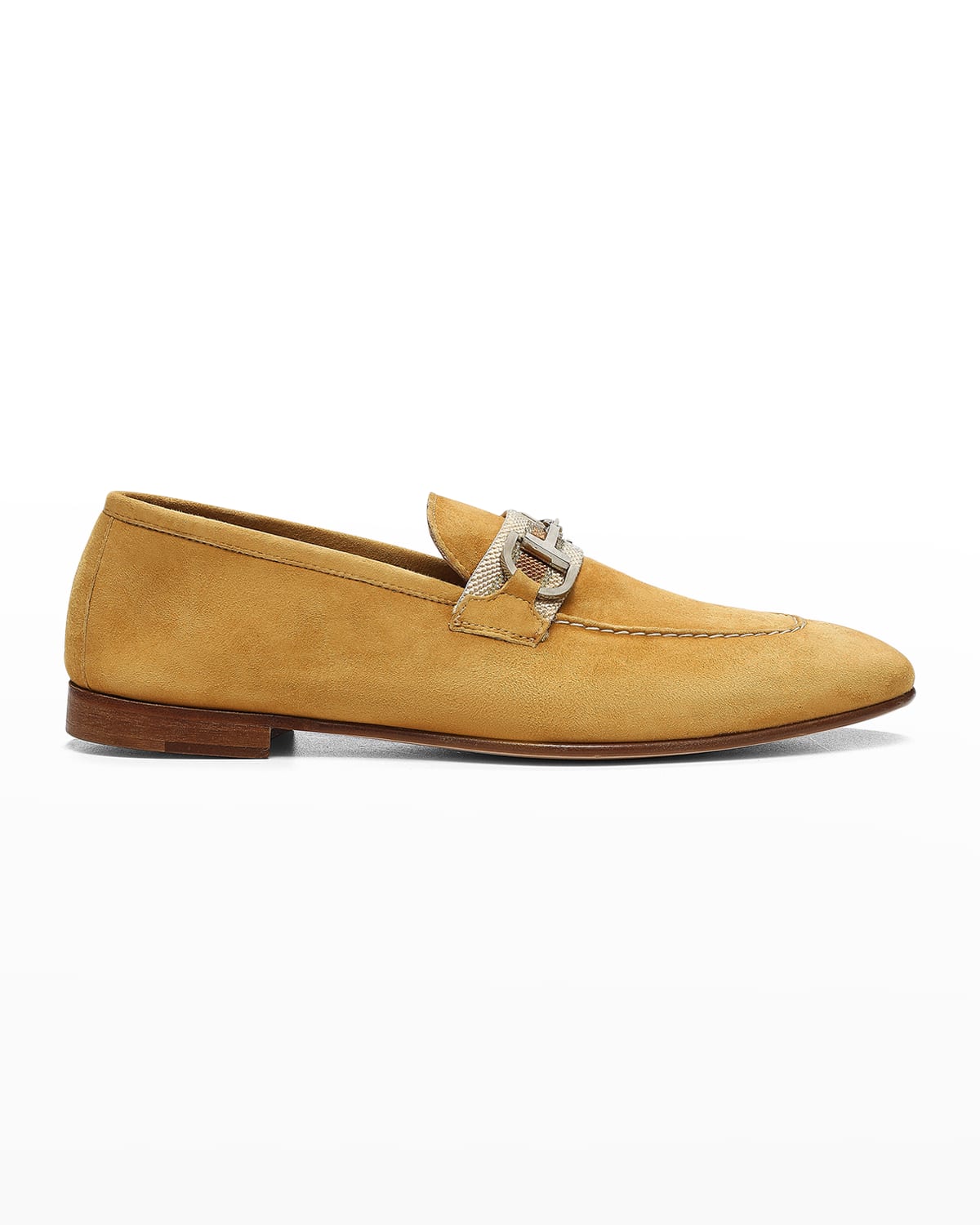 Donald Pliner Men's Tender Leather Penny Loafers | Neiman Marcus