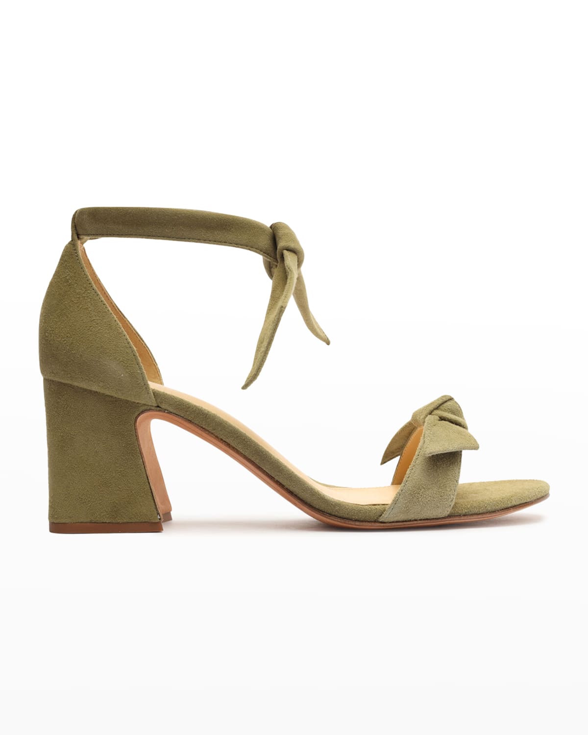 Alexandre Birman Clarita Woven Leather Bow Mules | Neiman Marcus