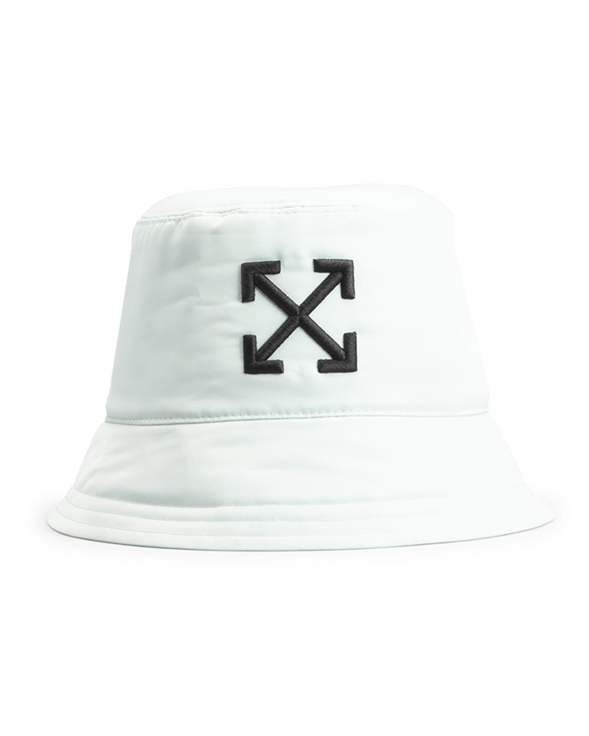 Off-White Arrow Monogram Reversible Bucket Hat | Neiman Marcus