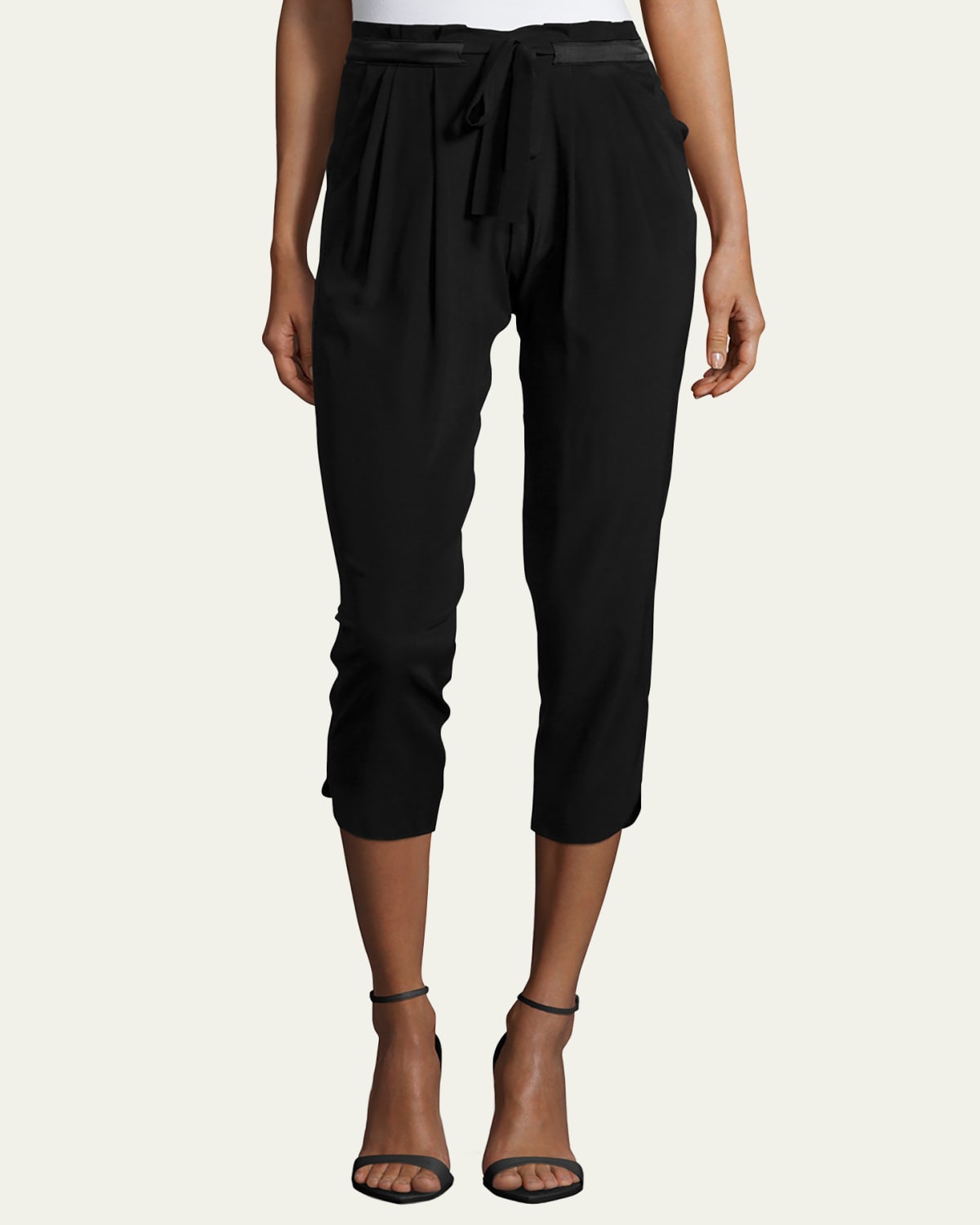 Silk Drawstring Pants | Neiman Marcus