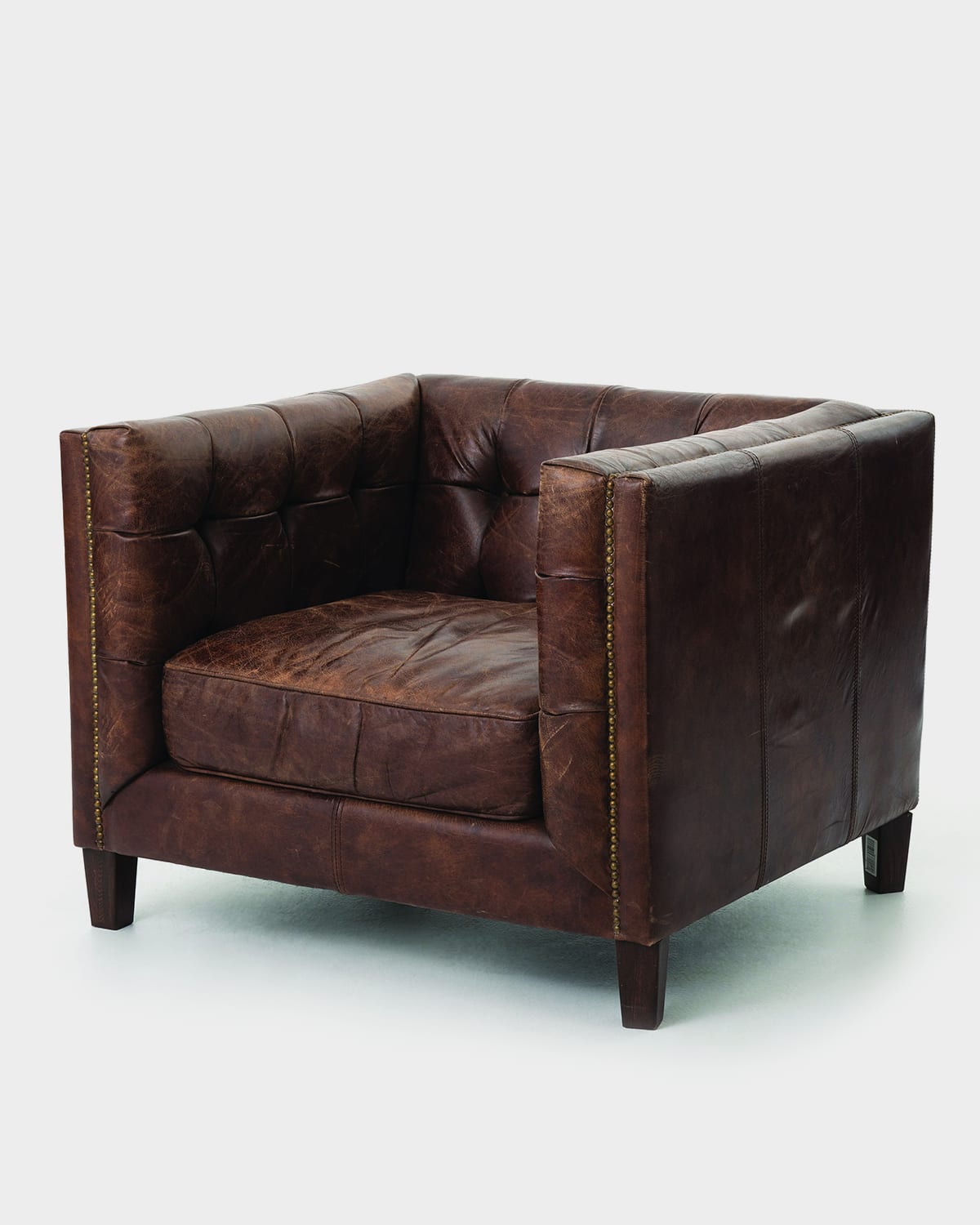 Top Grain Leather Chair | Neiman Marcus