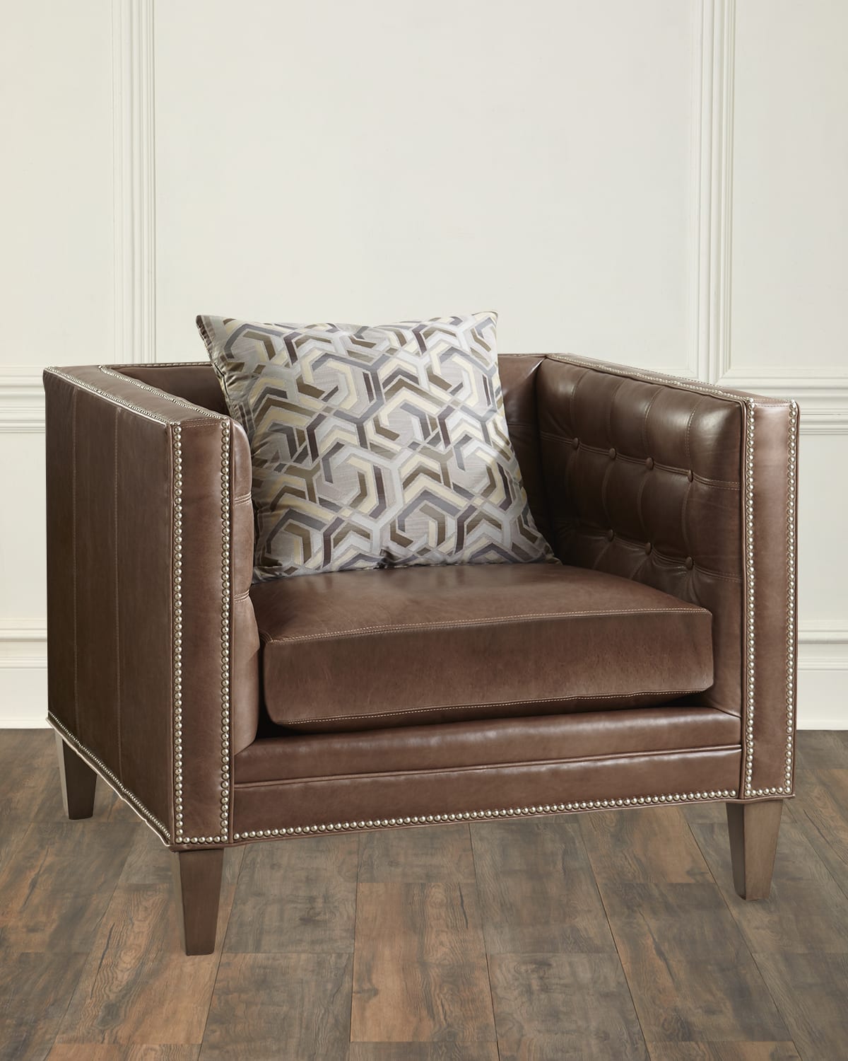 Tufted Chair | Neiman Marcus