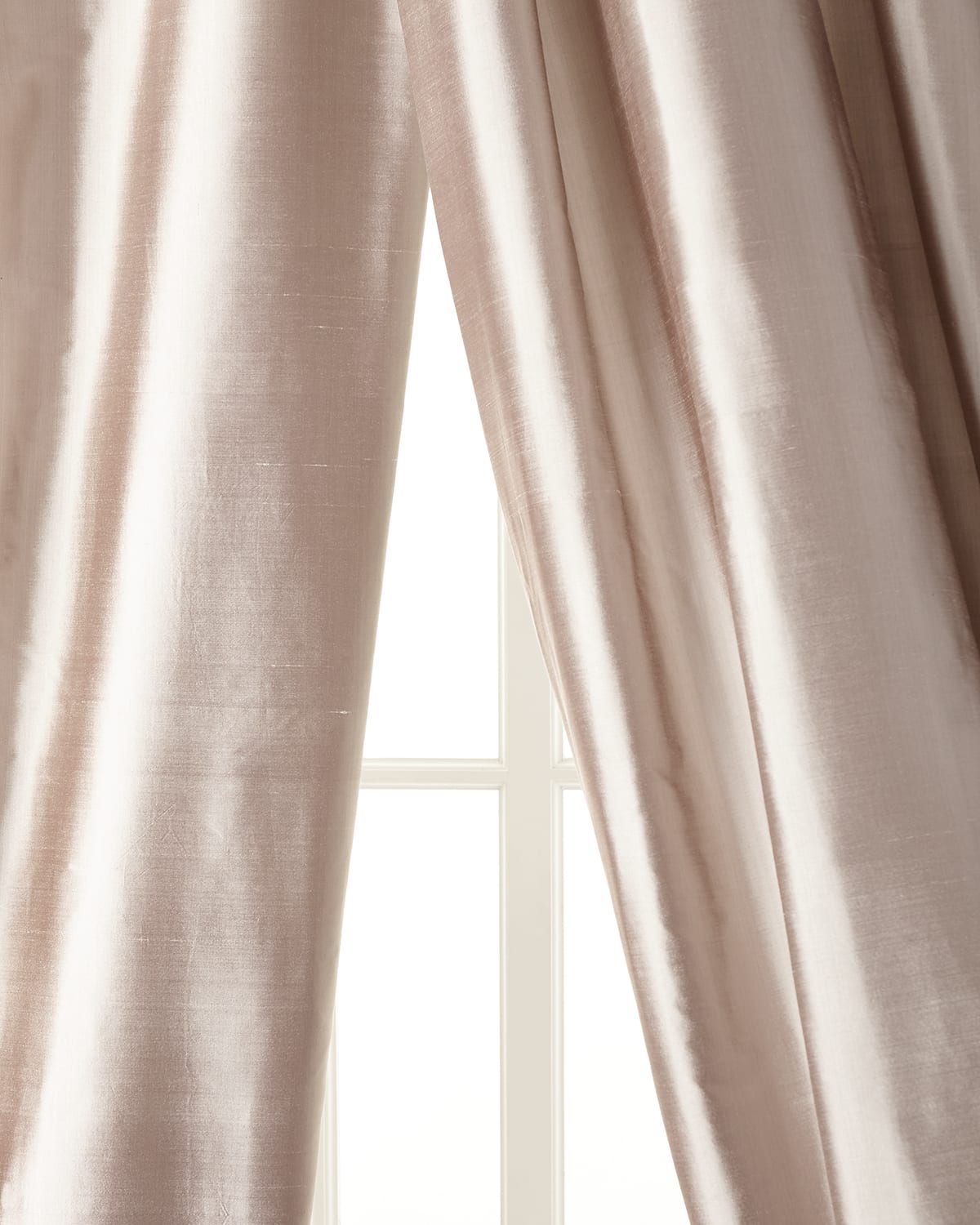 Dian Austin Couture Home Each 49"W x 96"L Neutral Modern Curtain ...