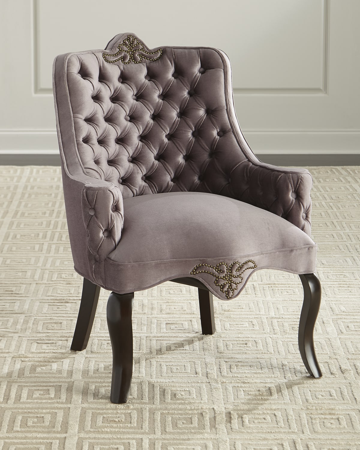 Tufted Chair | Neiman Marcus