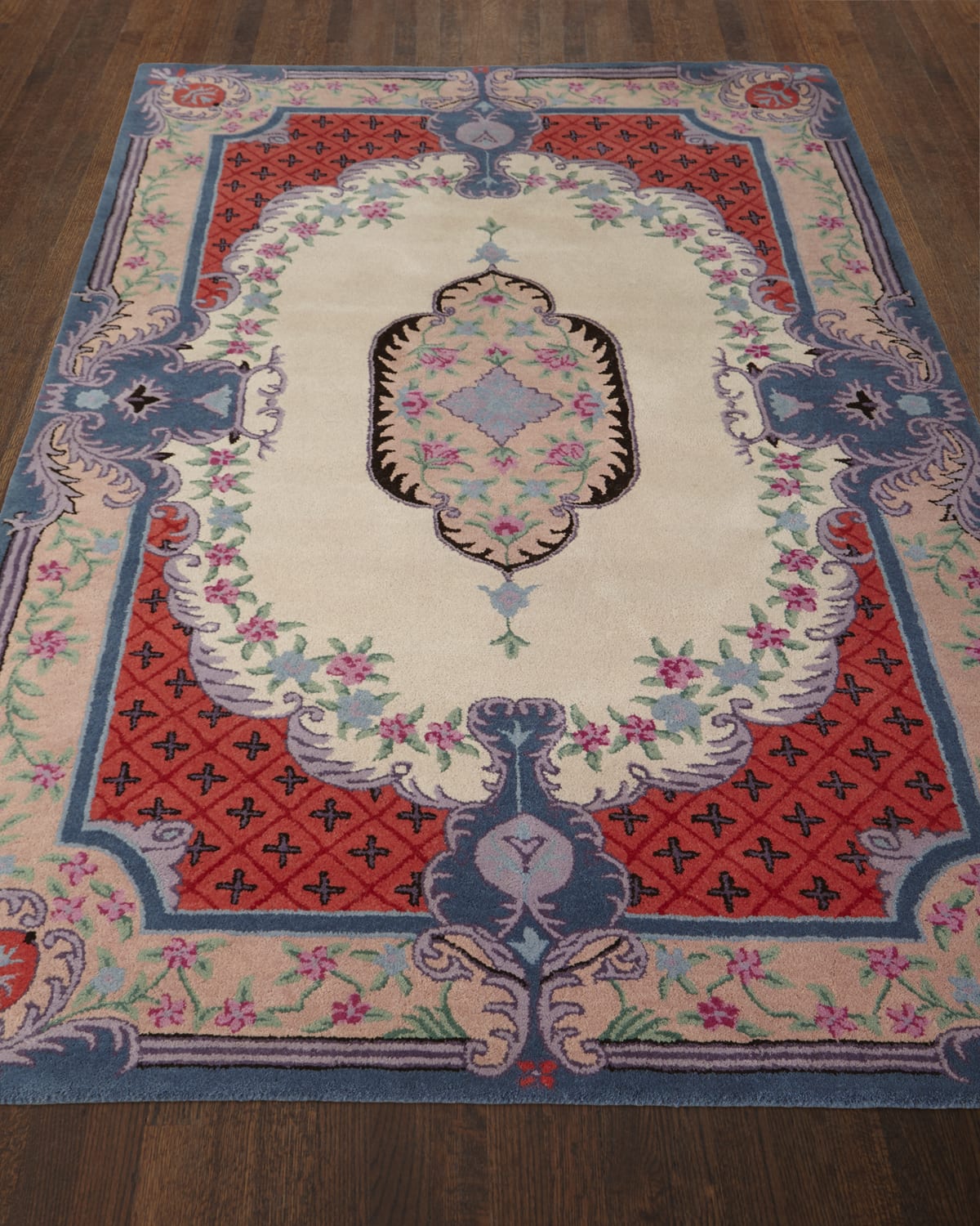 Hand Tufted Viscose Rug | Neiman Marcus