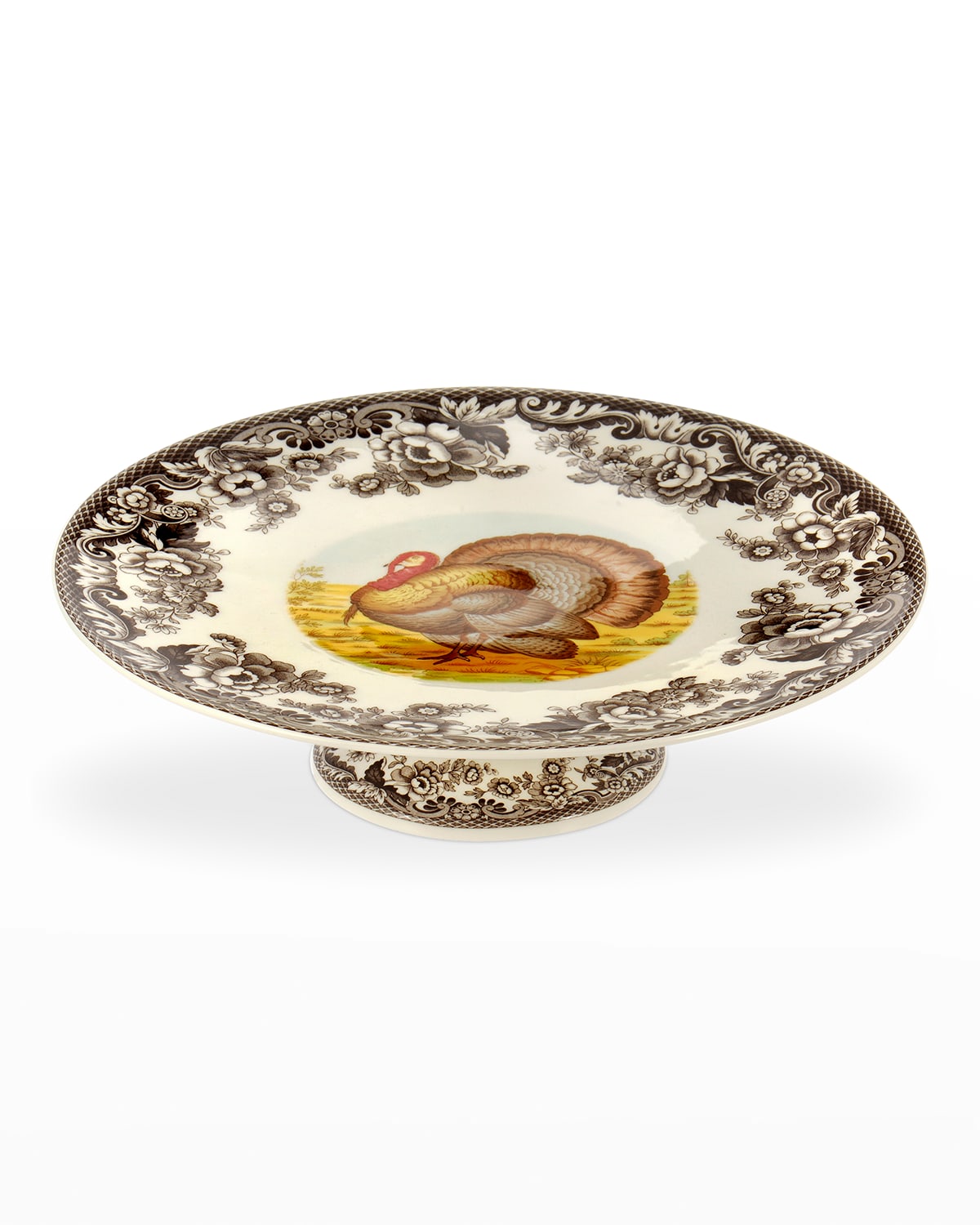 Spode Blue Italian Footed Cake Plate | Neiman Marcus