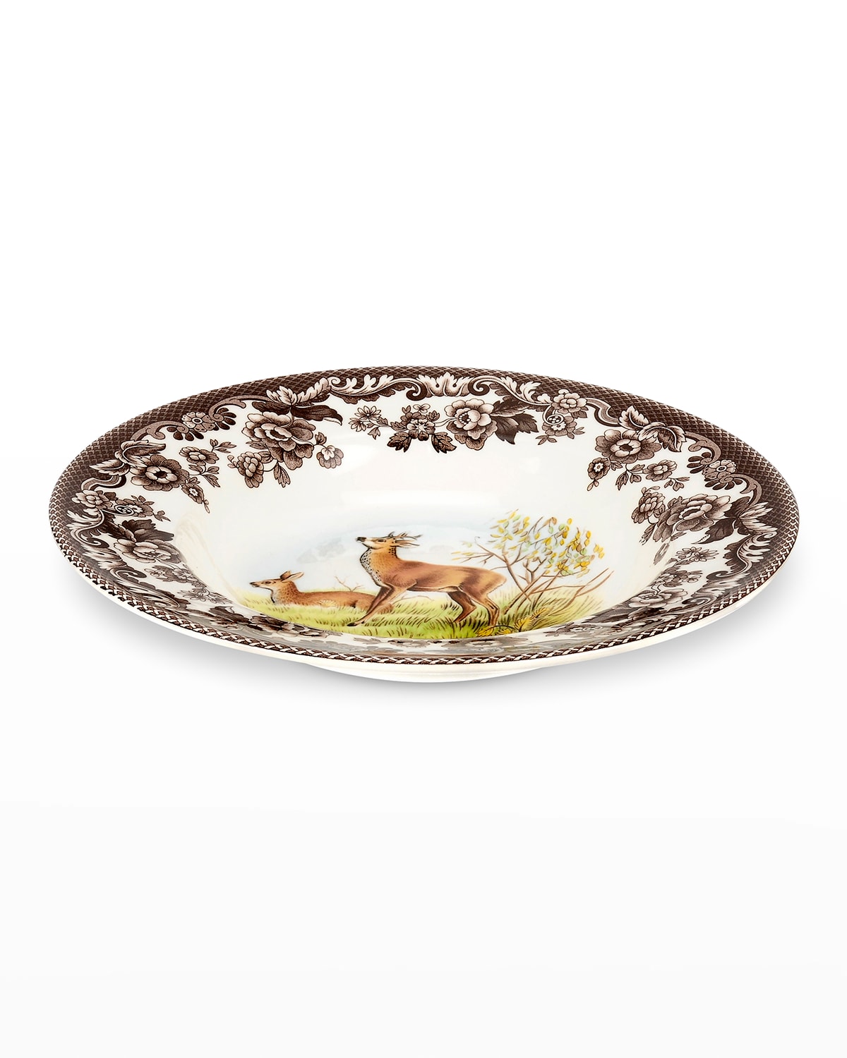Spode Woodland American Wildlife Mule Deer Bread Tray | Neiman Marcus