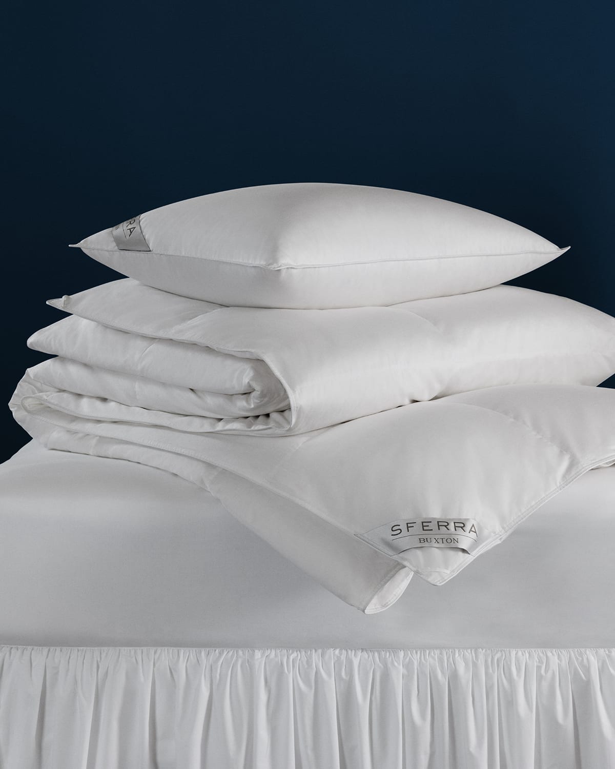 SFERRA Mara King Duvet Cover | Neiman Marcus