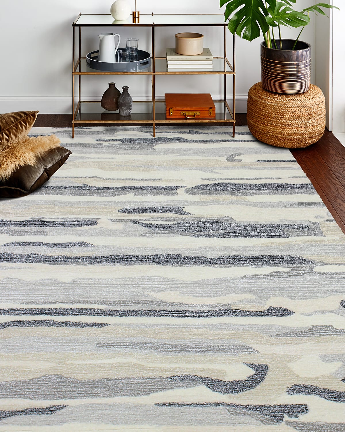 Lakeland Hand-Tufted Rug, 9' x 12' | Neiman Marcus