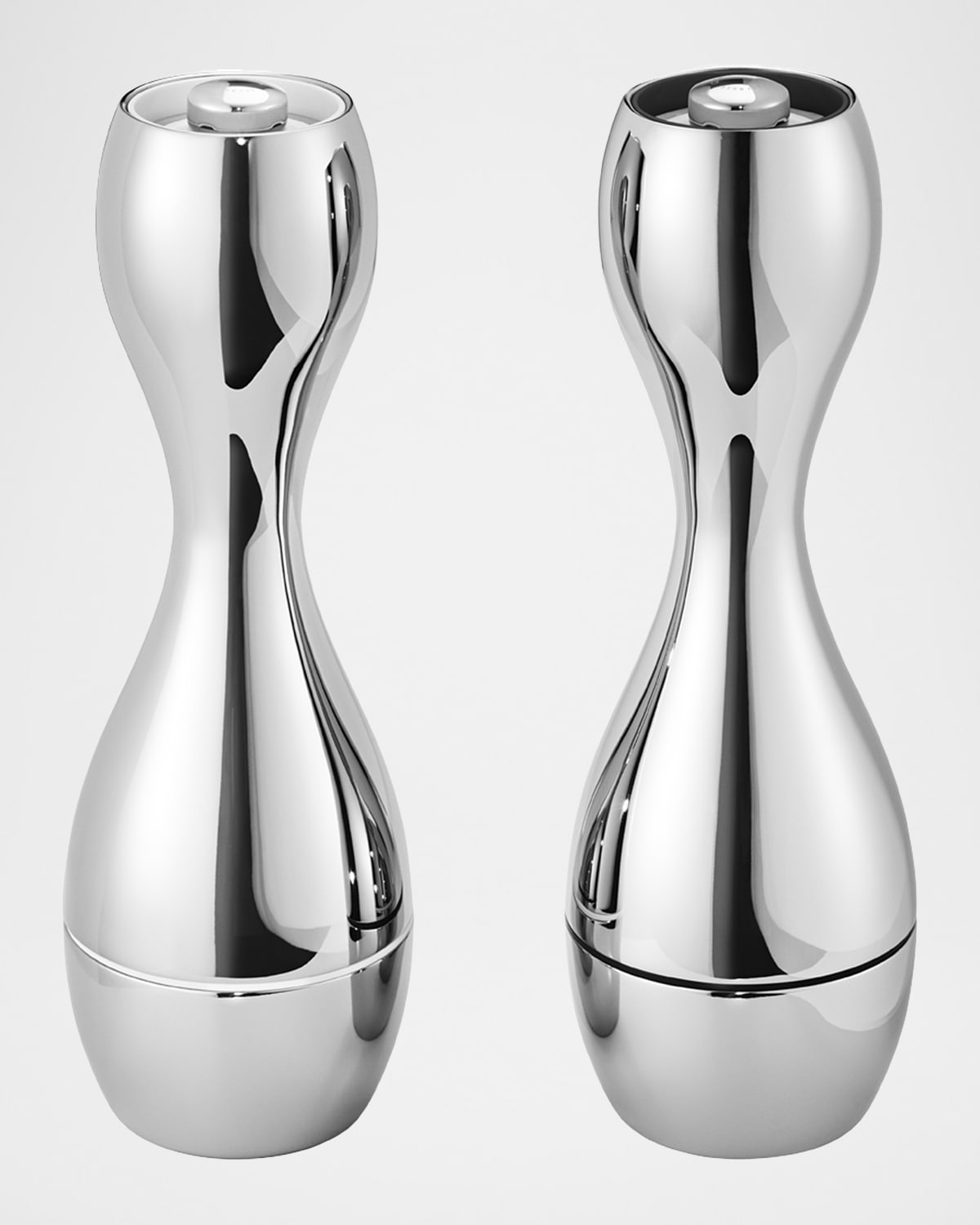 MacKenzie-Childs Sterling Check Enamel Large Salt and Pepper Shakers ...