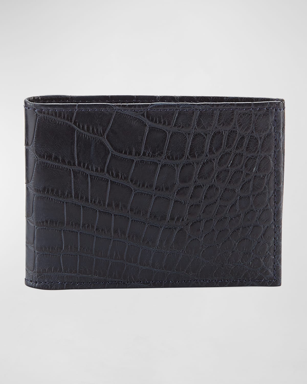 Abas Men's Slim Alligator Bifold Wallet | Neiman Marcus