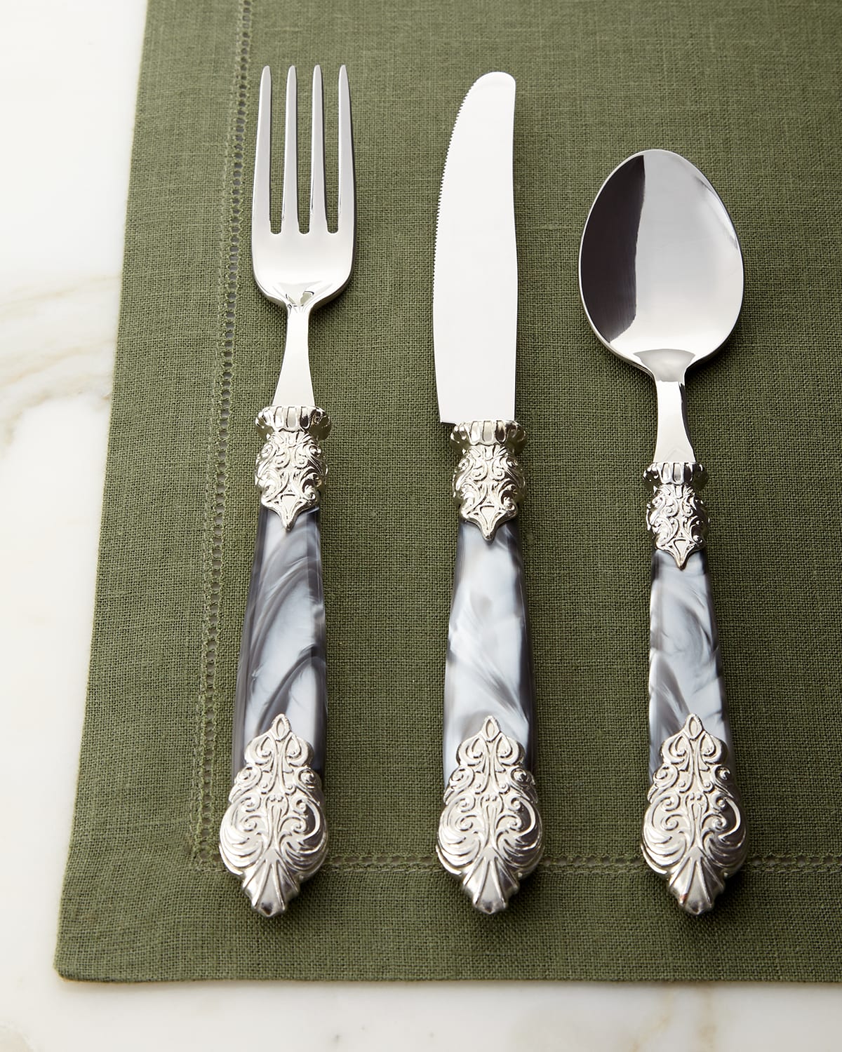 Stainless Steel Flatware Service | Neiman Marcus