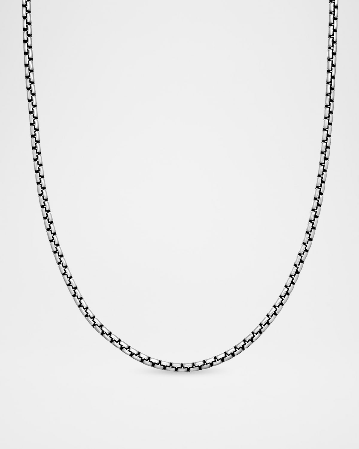Sterling Silver Box Chain Necklace | Neiman Marcus