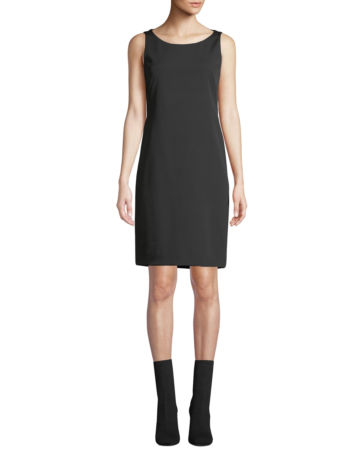 Black Shift Dress | Neiman Marcus
