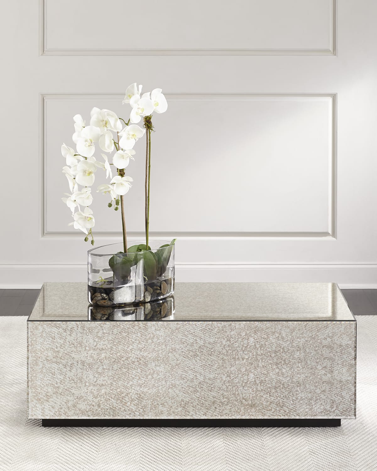 Antiqued Mirror Furniture | Neiman Marcus