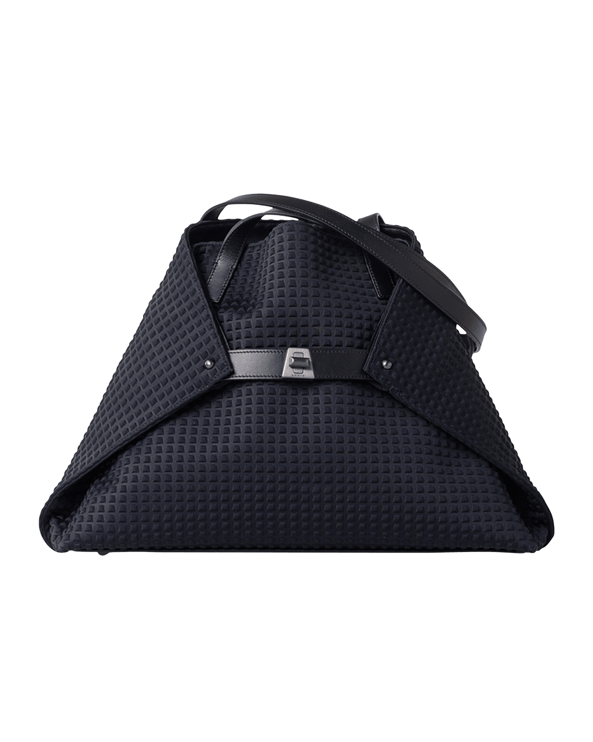 Akris Ai Medium Techno Fabric Shoulder Bag | Neiman Marcus