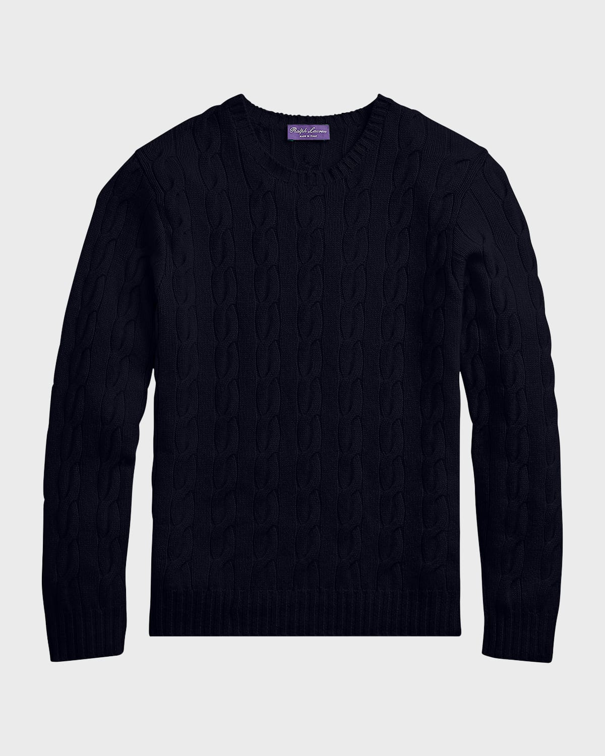Rib Knit Cashmere Sweater | Neiman Marcus