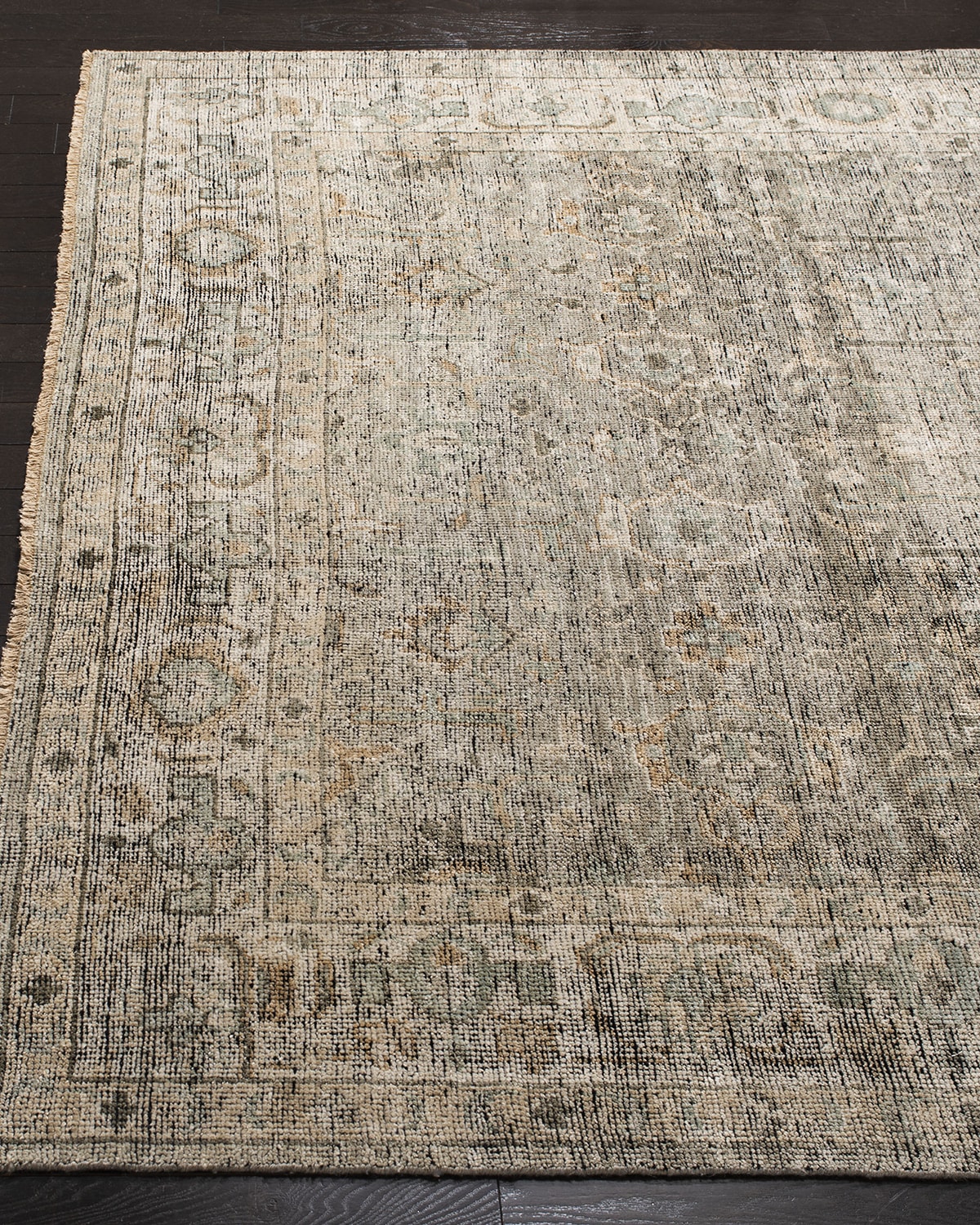 Hand Knotted Wool Rug | Neiman Marcus
