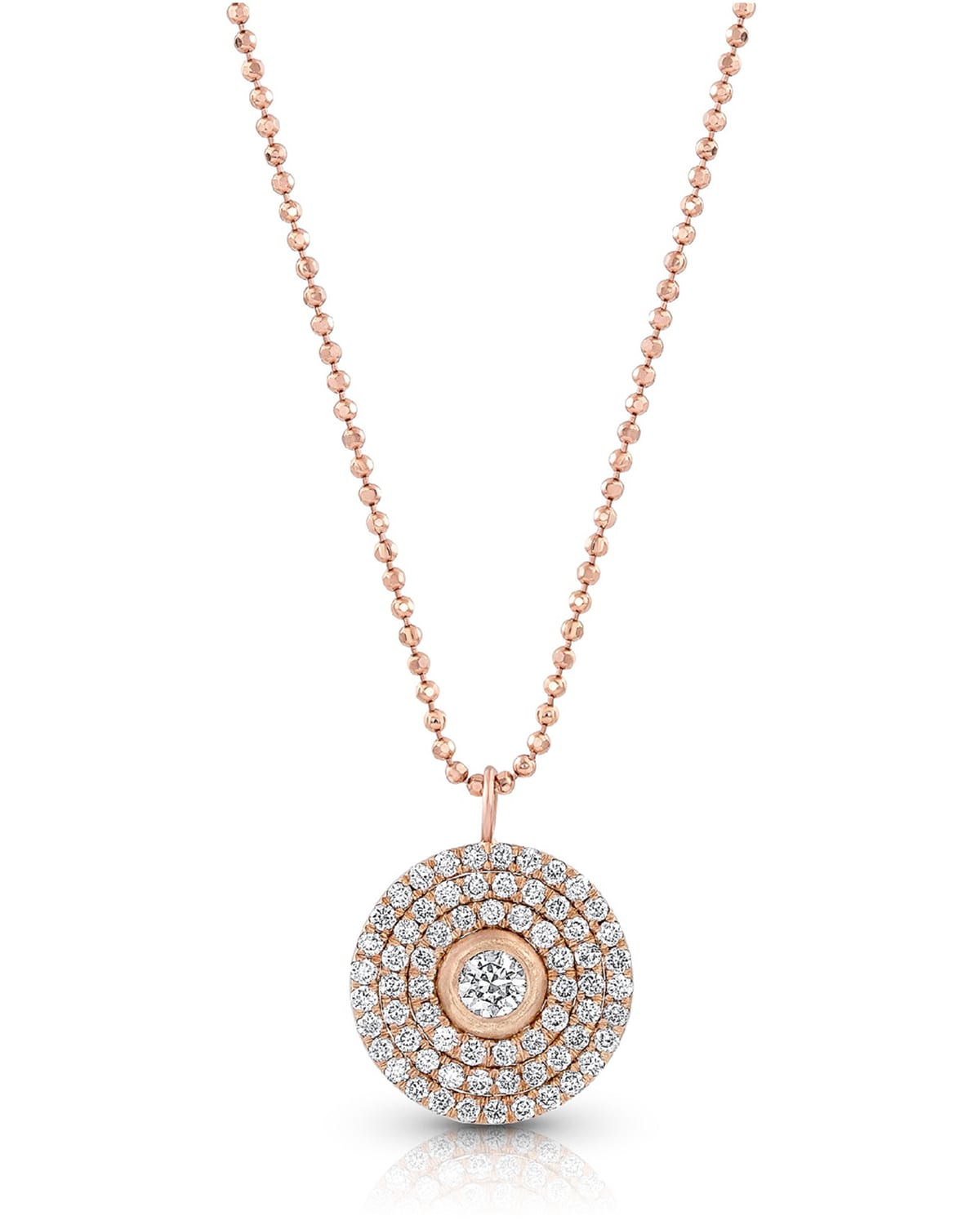 ZYDO 18k Mosaic Diamond Pendant Necklace, 1.01tcw | Neiman Marcus