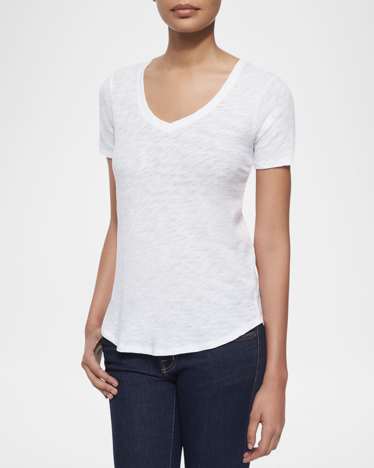 Cotton Slub Tee | Neiman Marcus