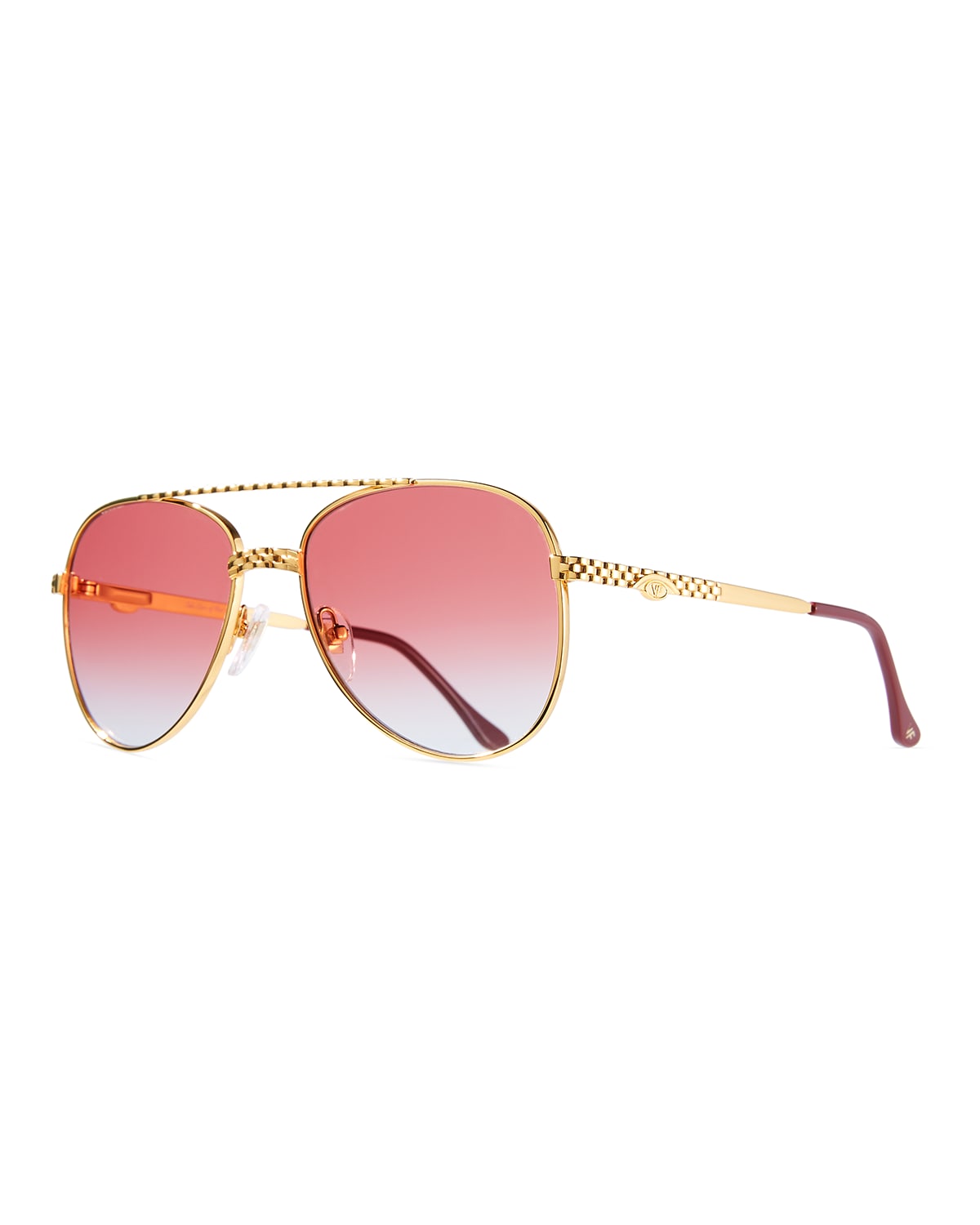 Red Aviator Sunglasses | Neiman Marcus