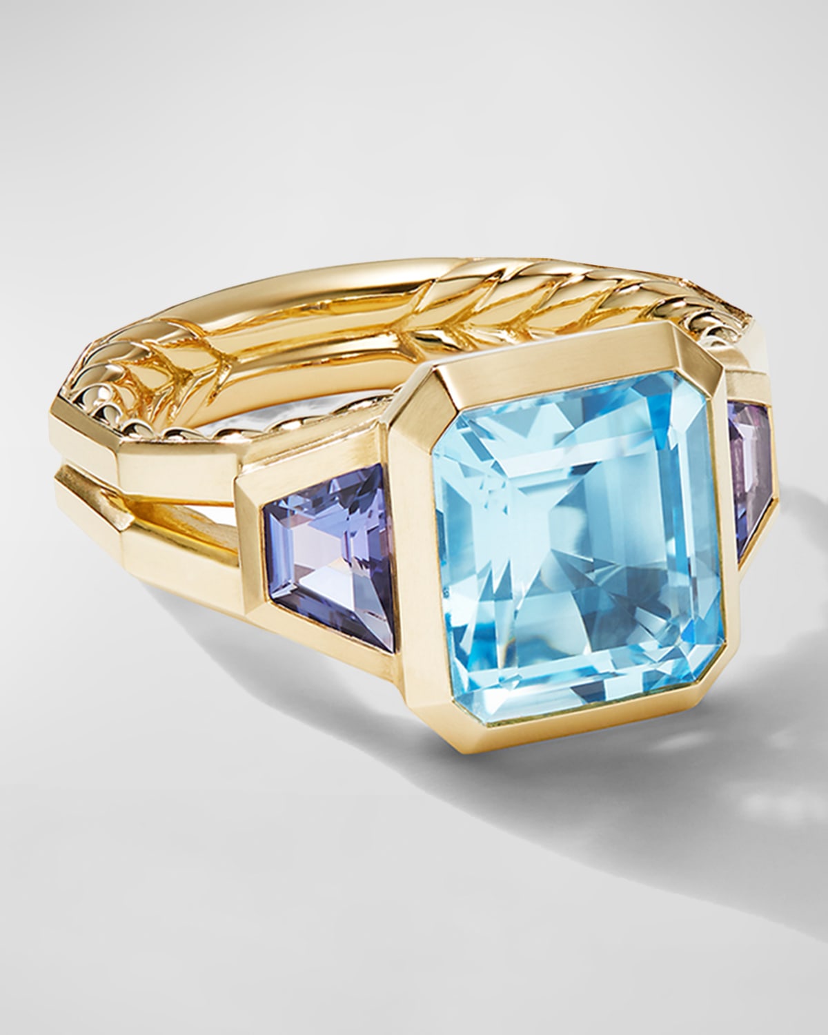 Blue Gold Topaz Ring | Neiman Marcus