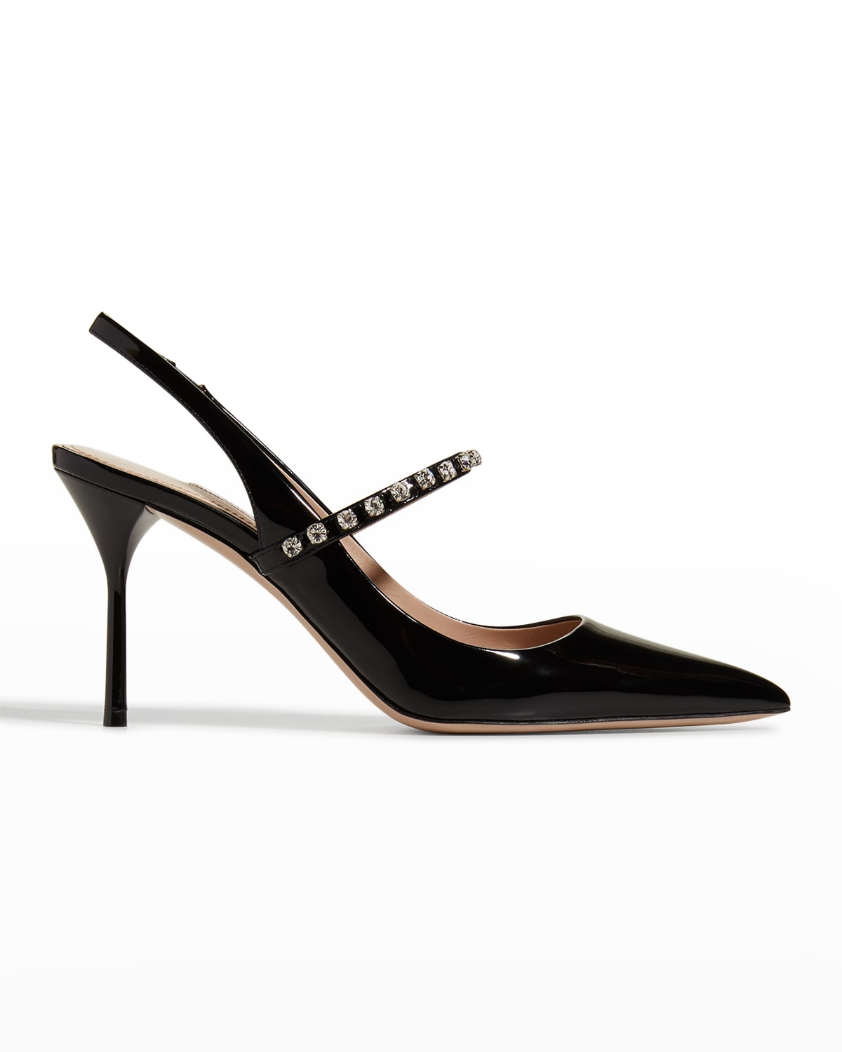 Black Pointed Toe Pump | Neiman Marcus
