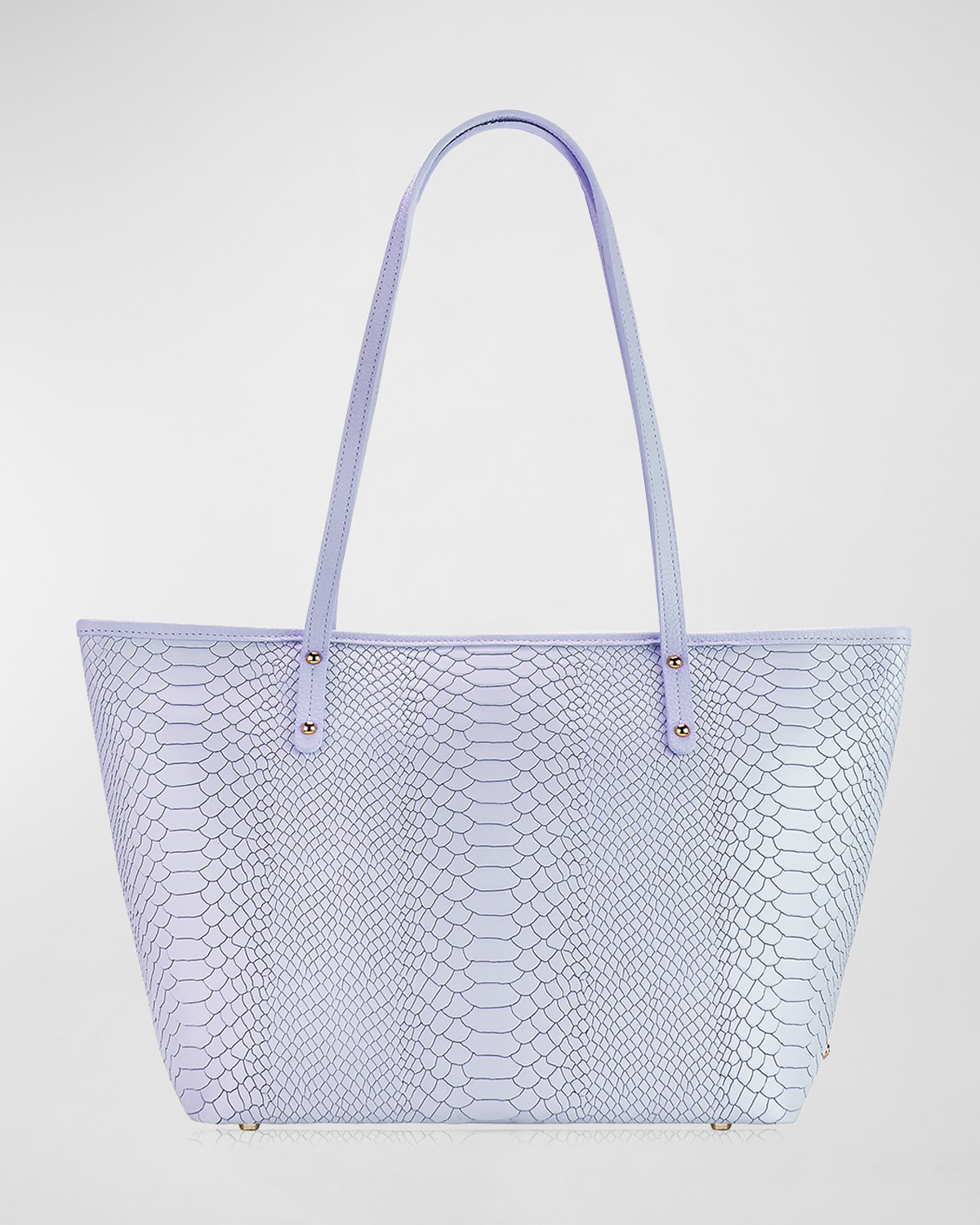 Leather Monogram Tote | Neiman Marcus