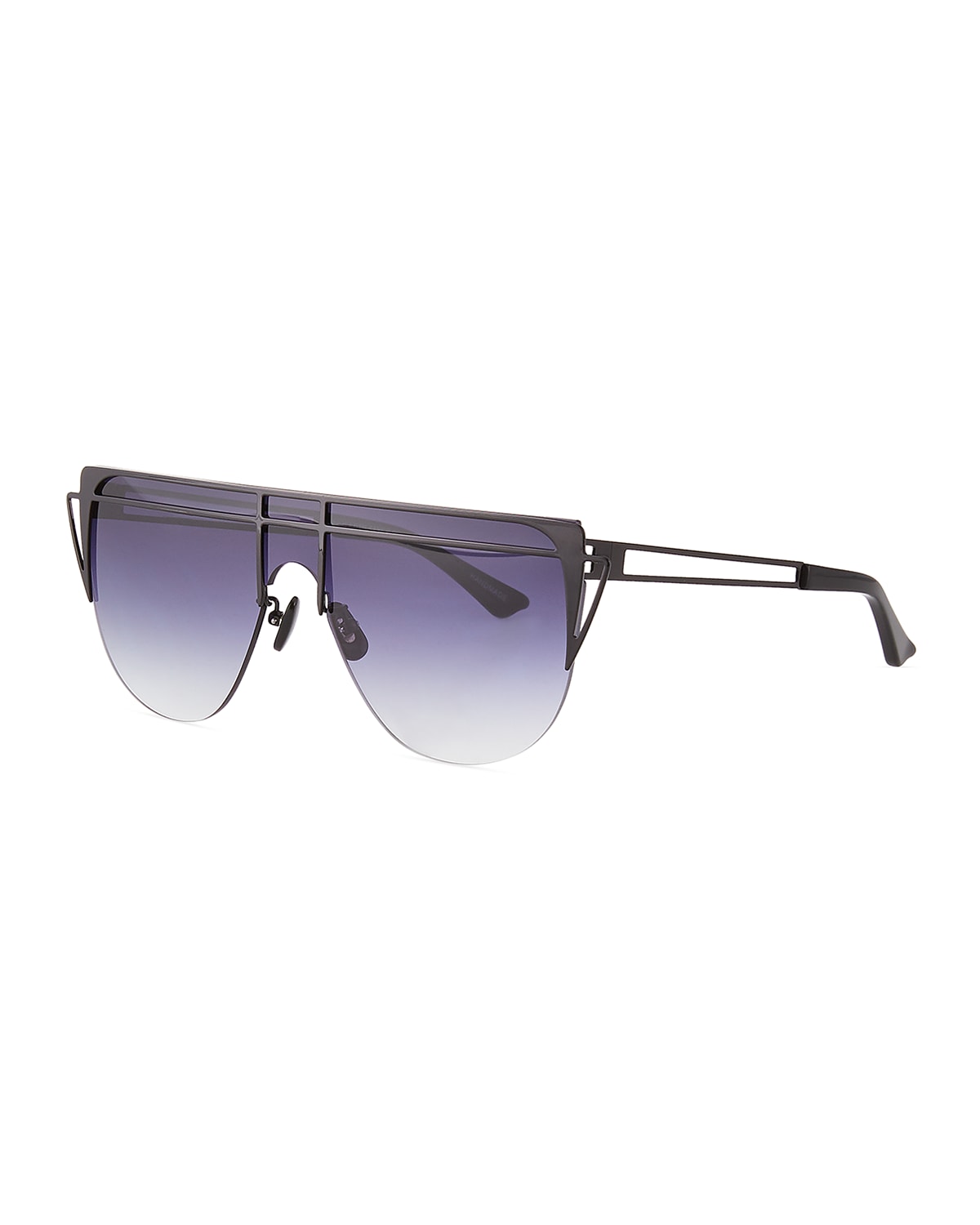 Black Gradient Lenses Sunglasses | Neiman Marcus