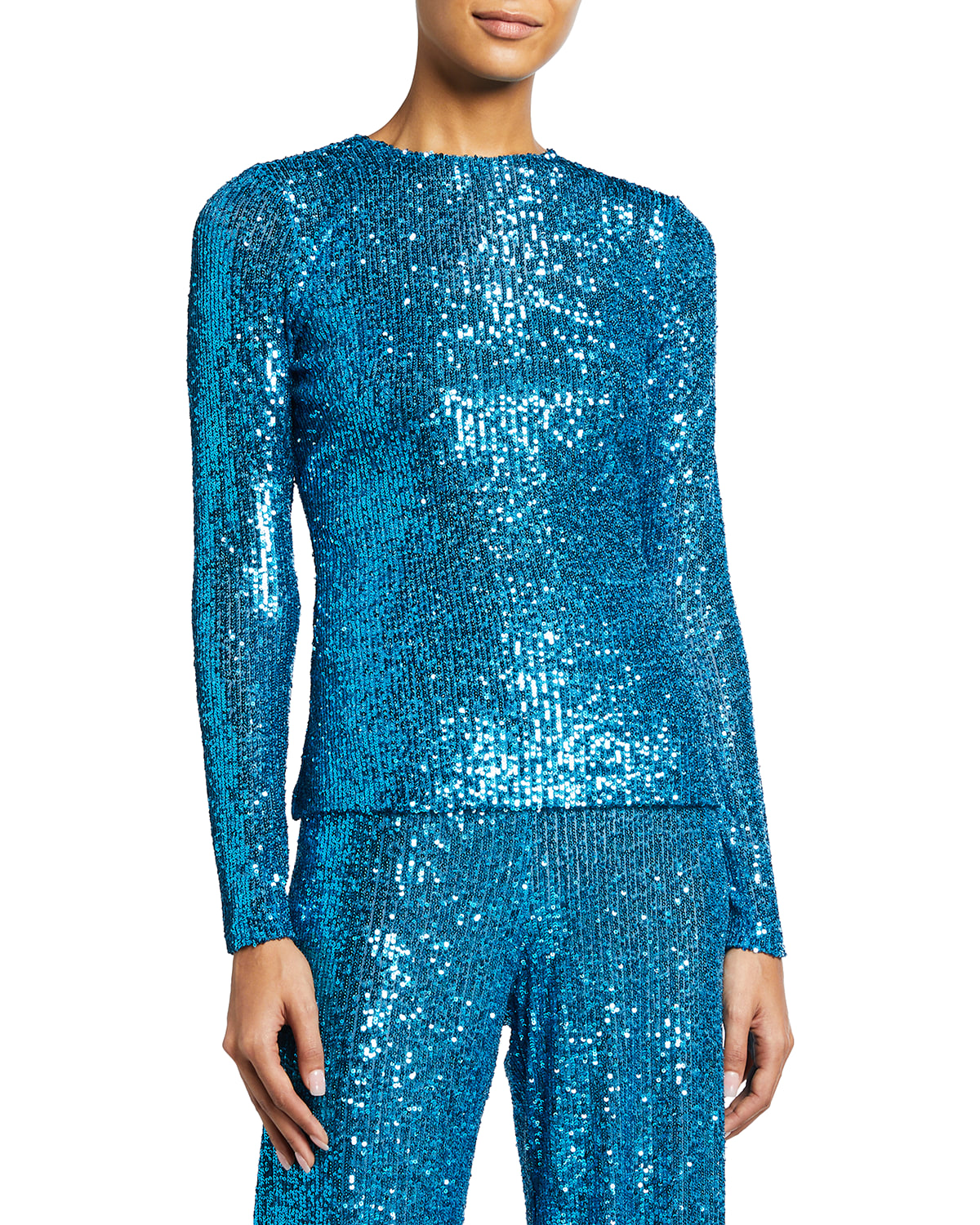 Womens Sequined Top | Neiman Marcus