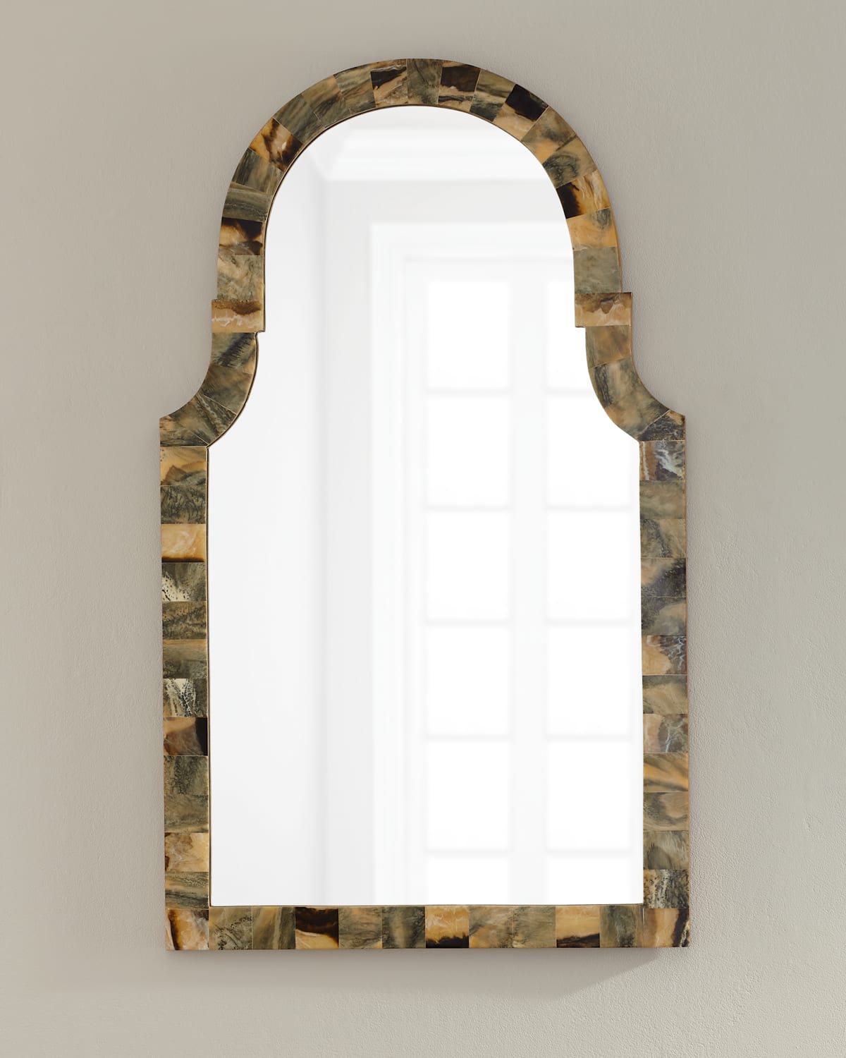 Hand Forged Metal Mirror | Neiman Marcus