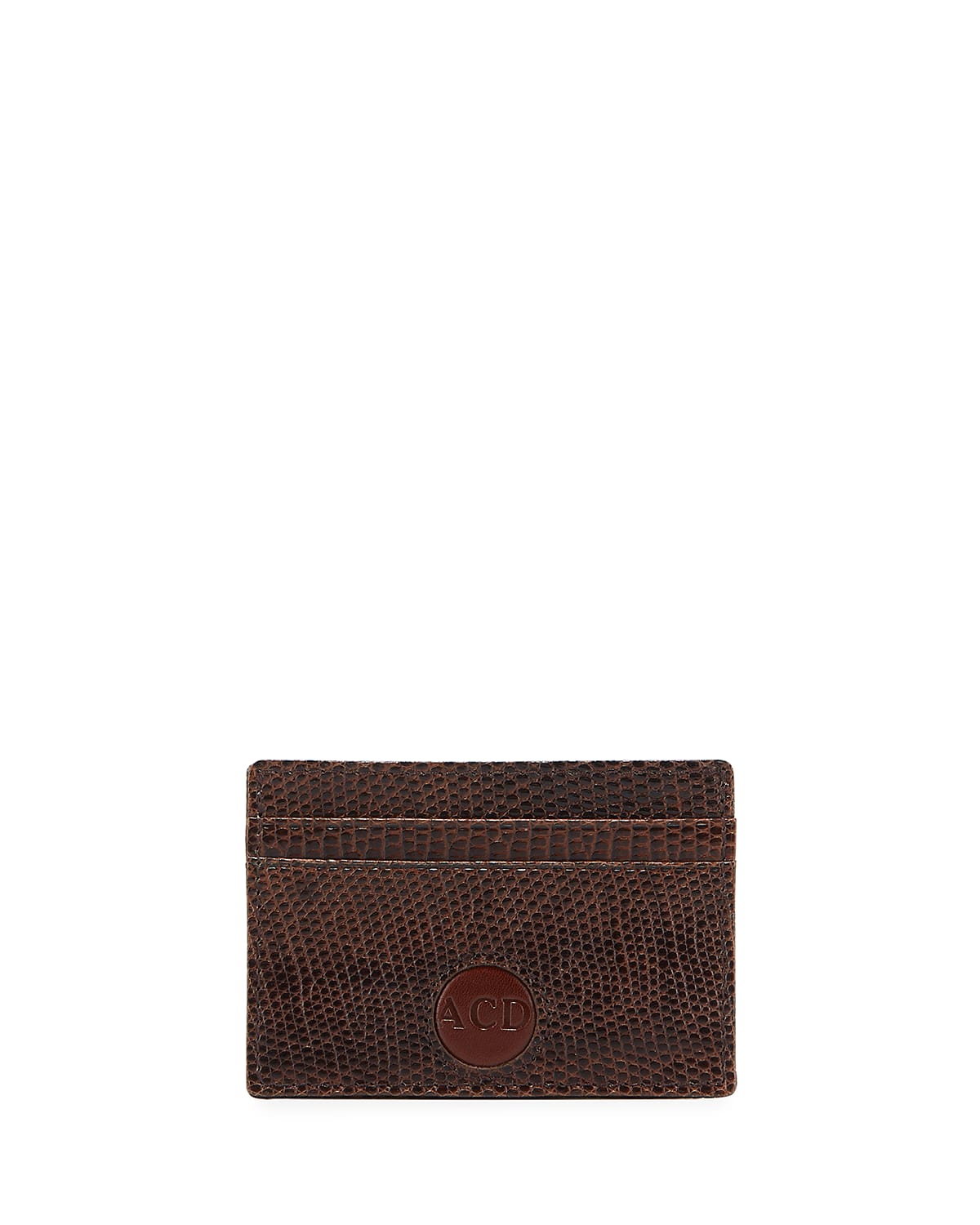 Abas Ostrich Bi-Fold Card Case | Neiman Marcus