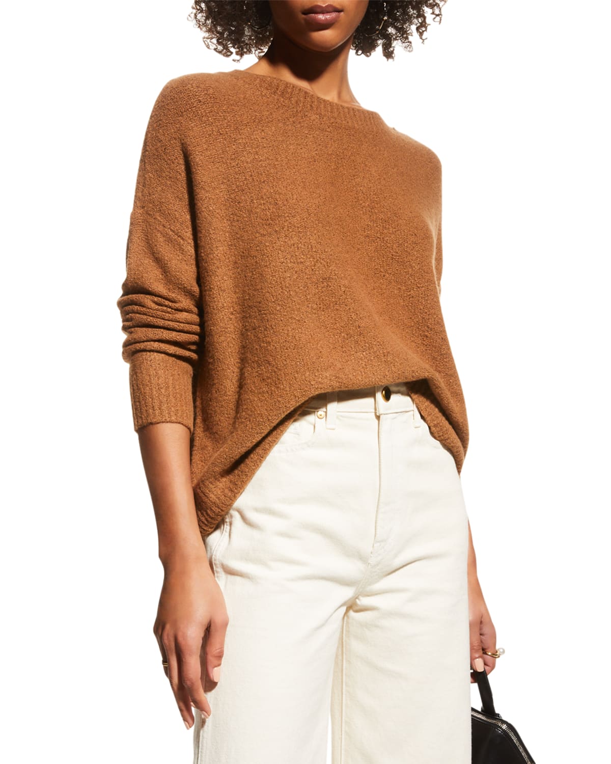 Ribbed Hem Sweater | Neiman Marcus