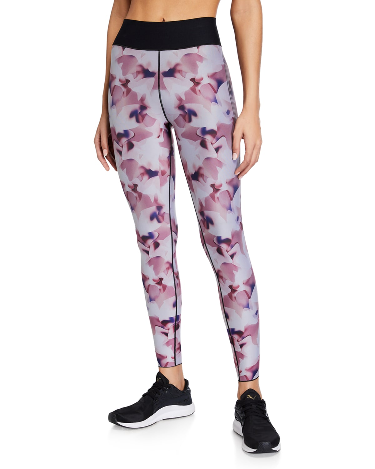 Spiritual Gangster Essential High-Waist Active Leggings w/ Side Tape ...