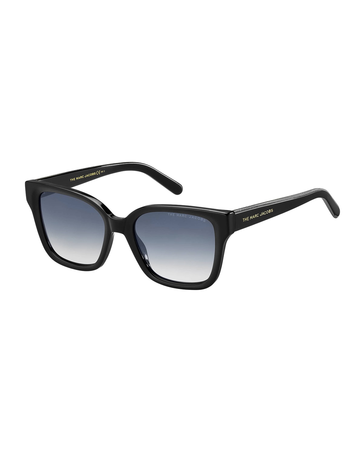 The Marc Jacobs Rectangle Acetate Sunglasses | Neiman Marcus