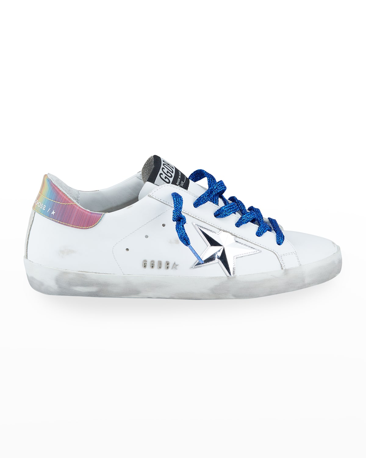 Golden Goose Superstar Python-Print Low-Top Sneakers | Neiman Marcus