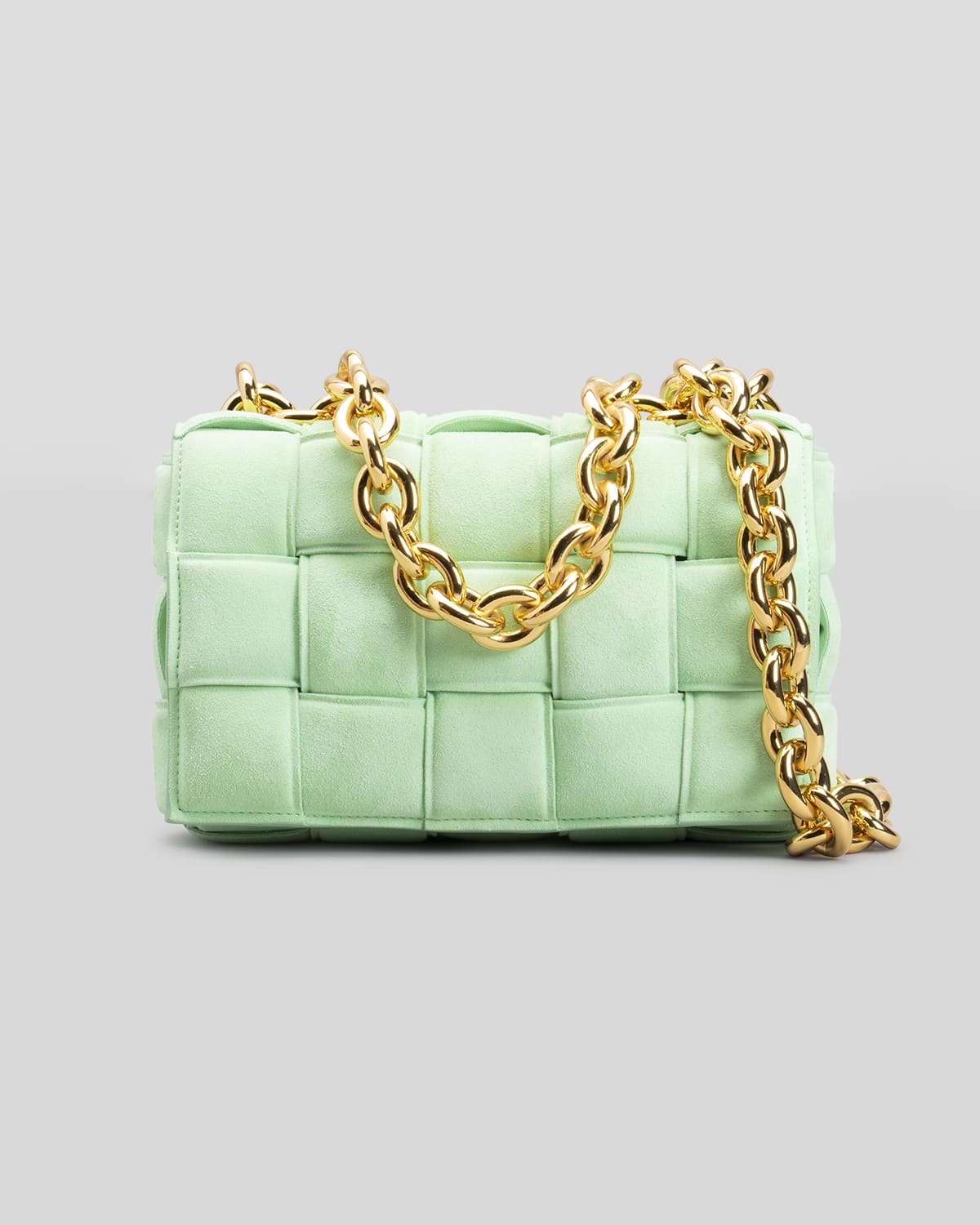 Push Lock Closure Bag | Neiman Marcus