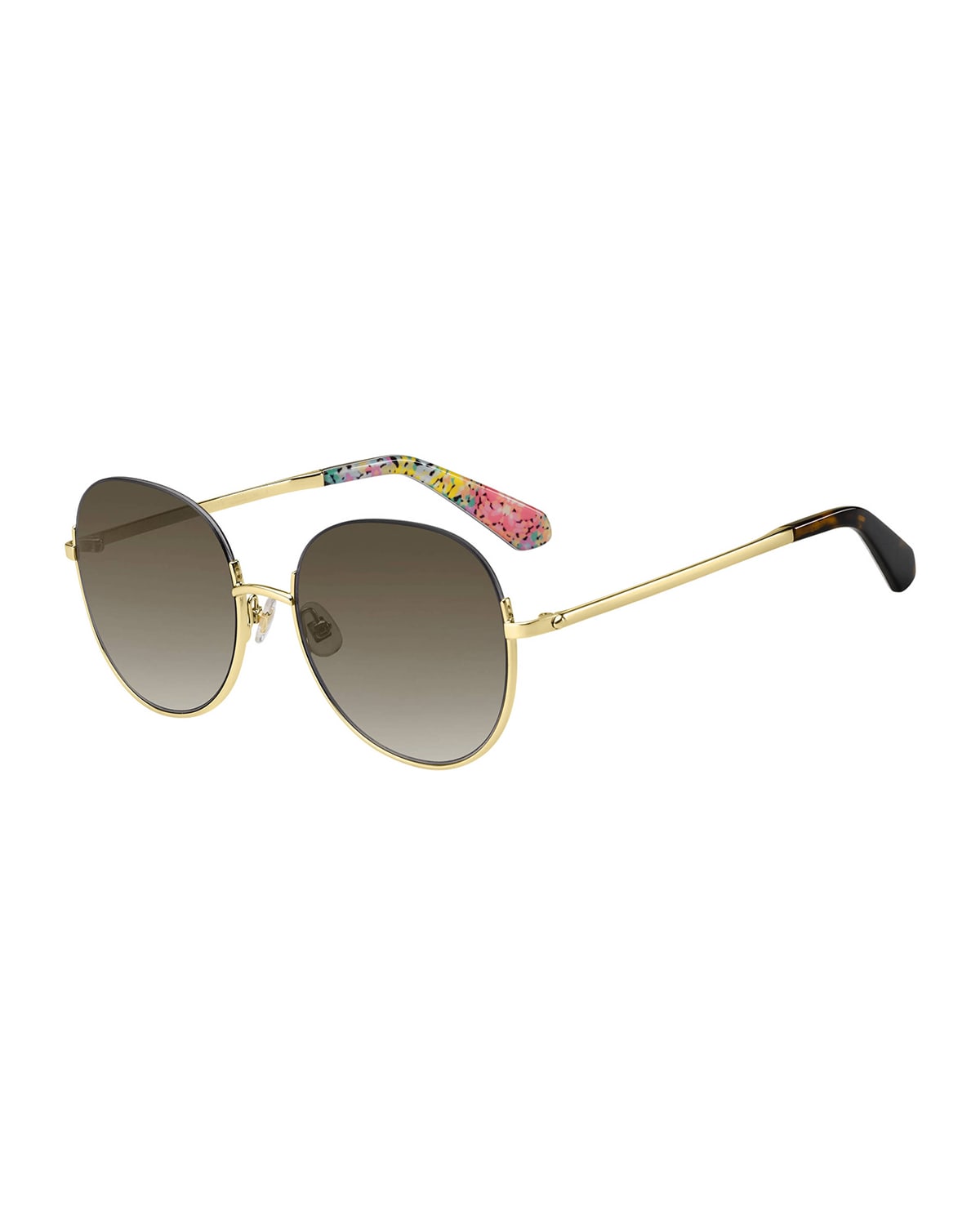 kate spade new york carolanefs metal aviator sunglasses | Neiman Marcus