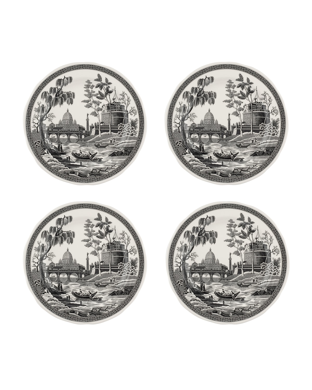 Vista Alegre Calcada Portuguese Dessert Plates, Set of 4 | Neiman Marcus