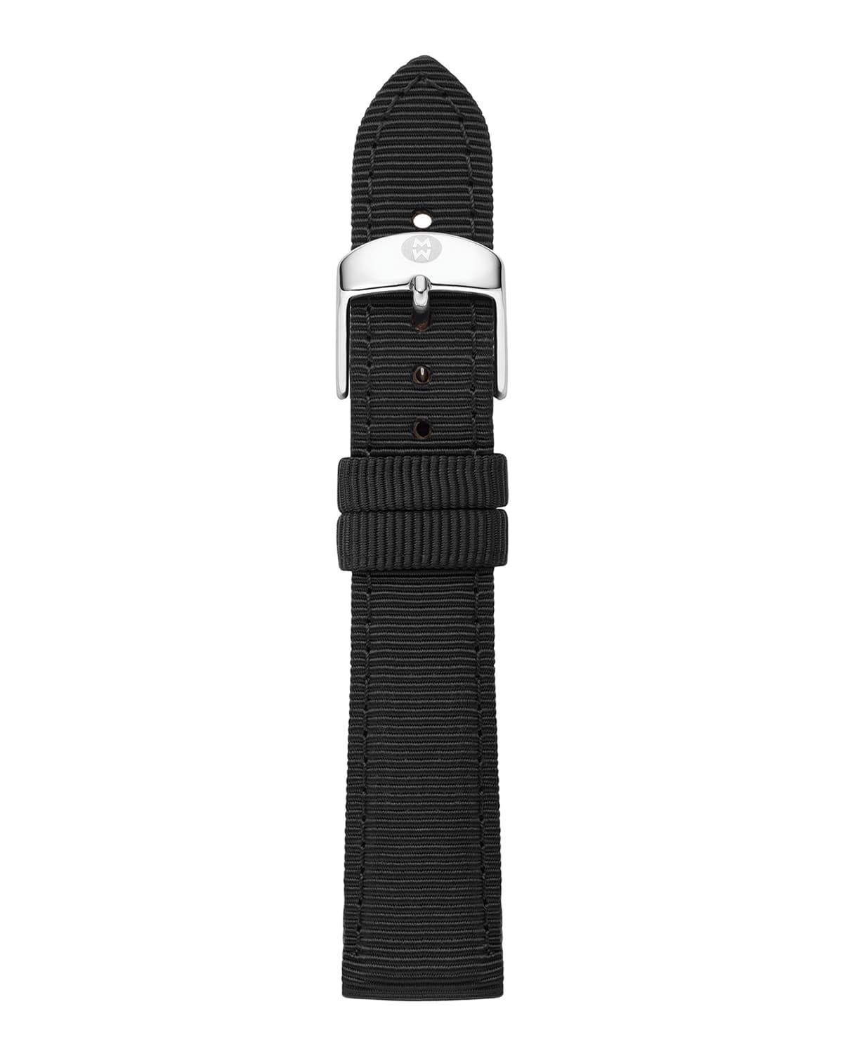 Fendi 17mm Dolce Stud Black Leather Watch Strap | Neiman Marcus