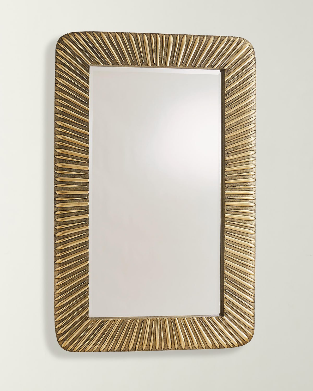 Hand Forged Metal Mirror | Neiman Marcus