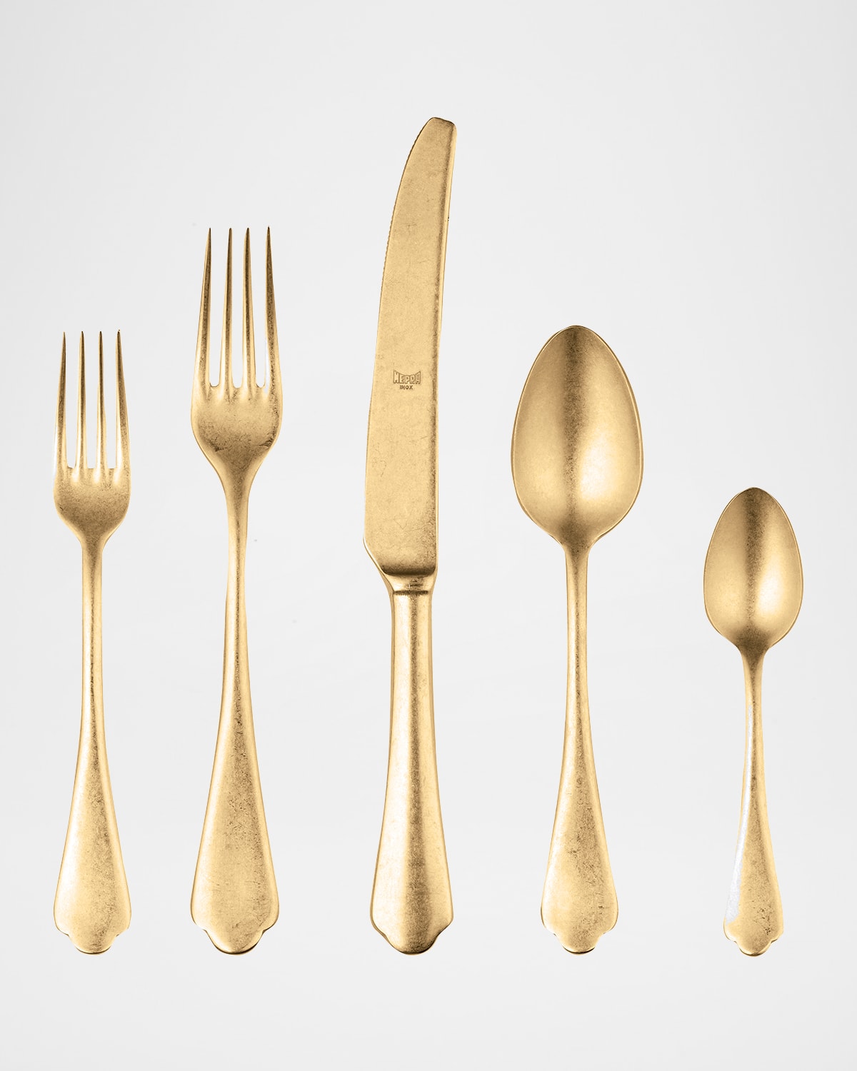 Mepra Arte Oro Ice 5-Piece Flatware Set | Neiman Marcus