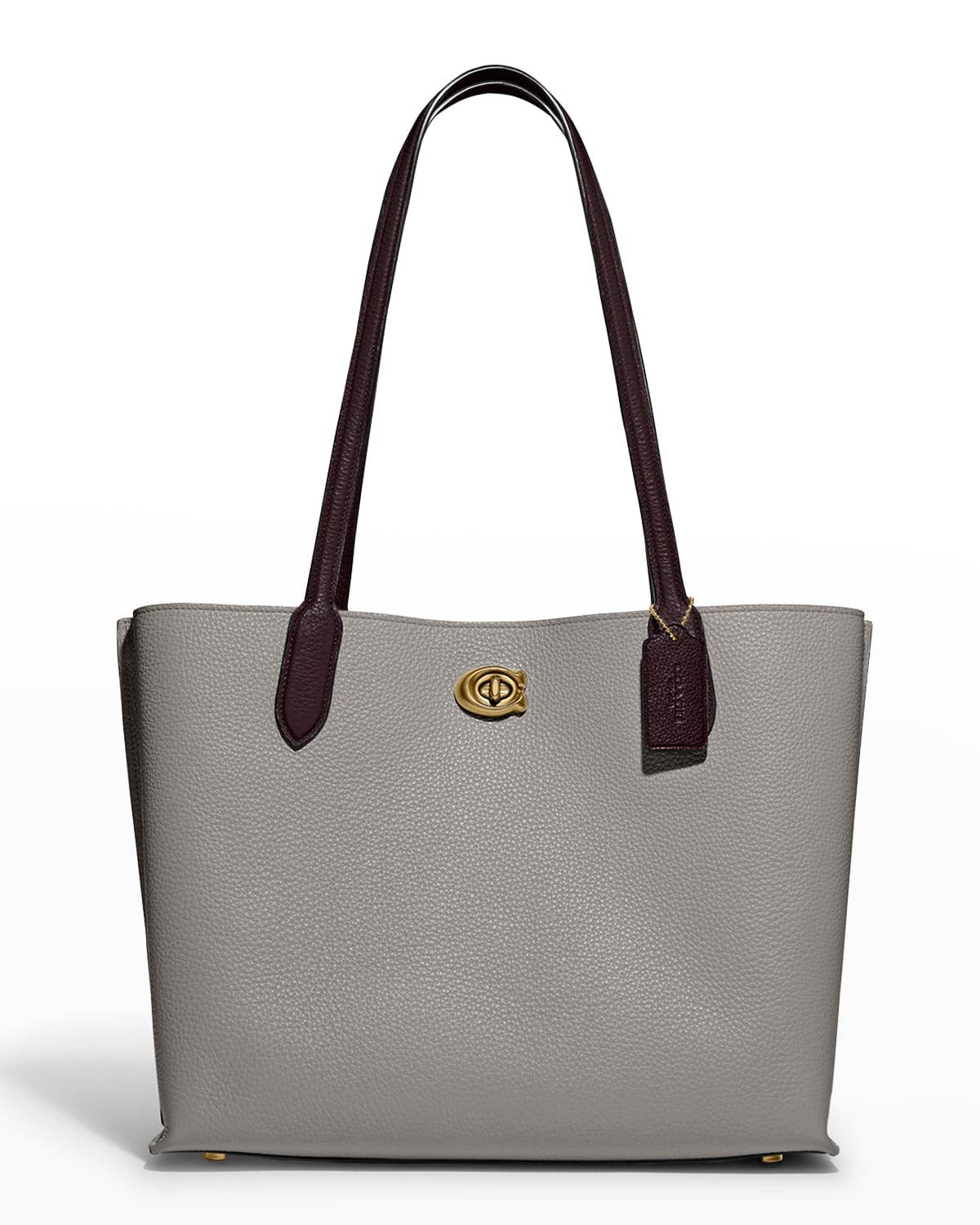 Gray Leather Bag | Neiman Marcus
