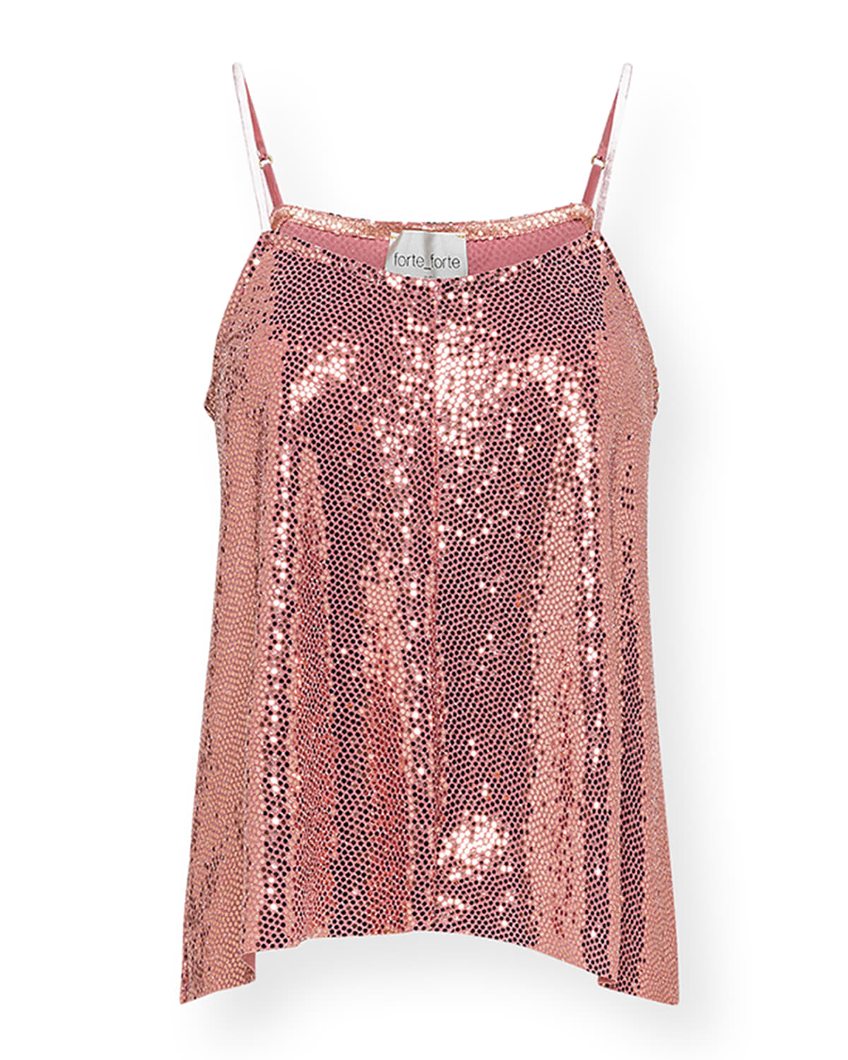 Scoop Neckline Sequined Top | Neiman Marcus