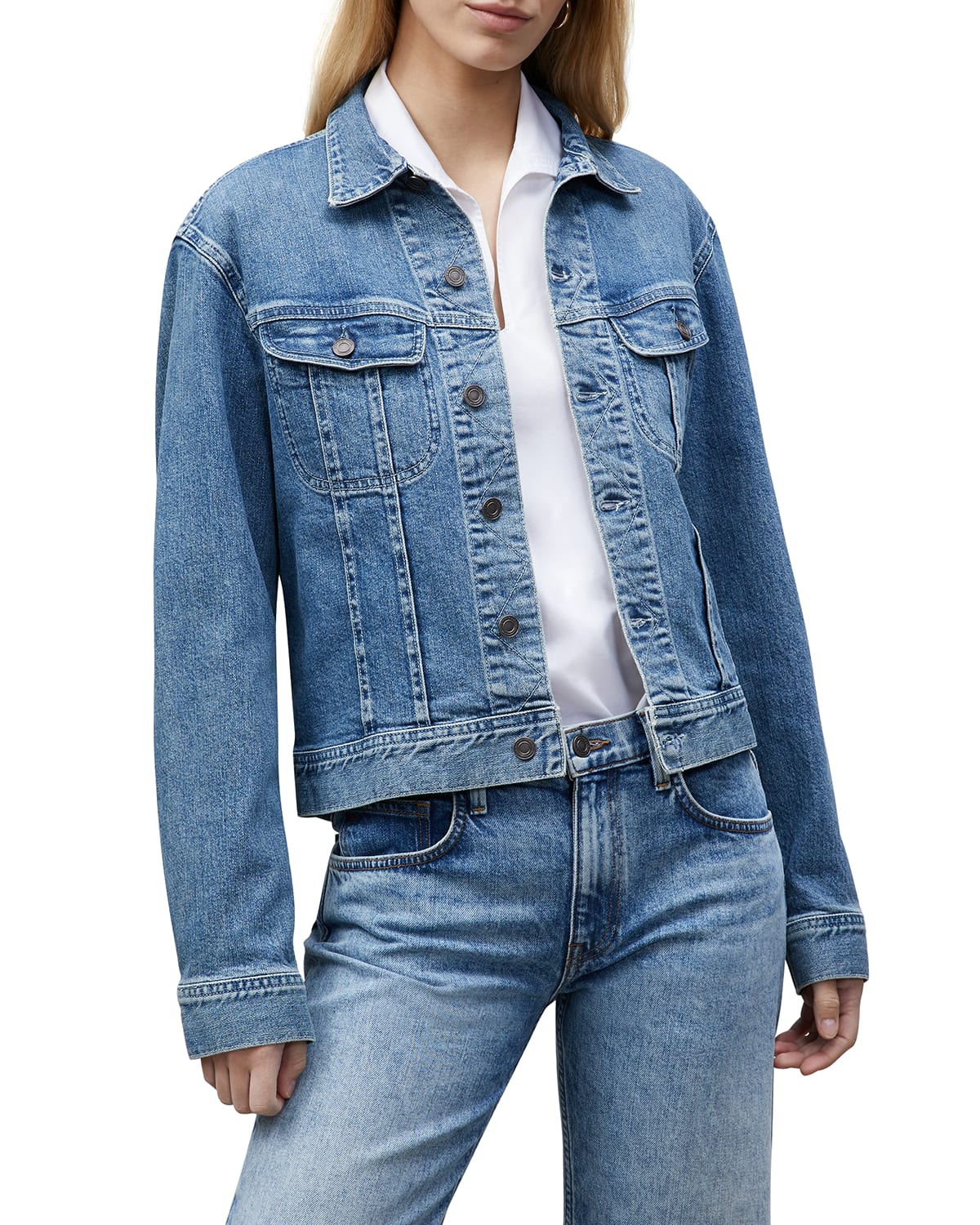 Denim Jean Jacket | Neiman Marcus